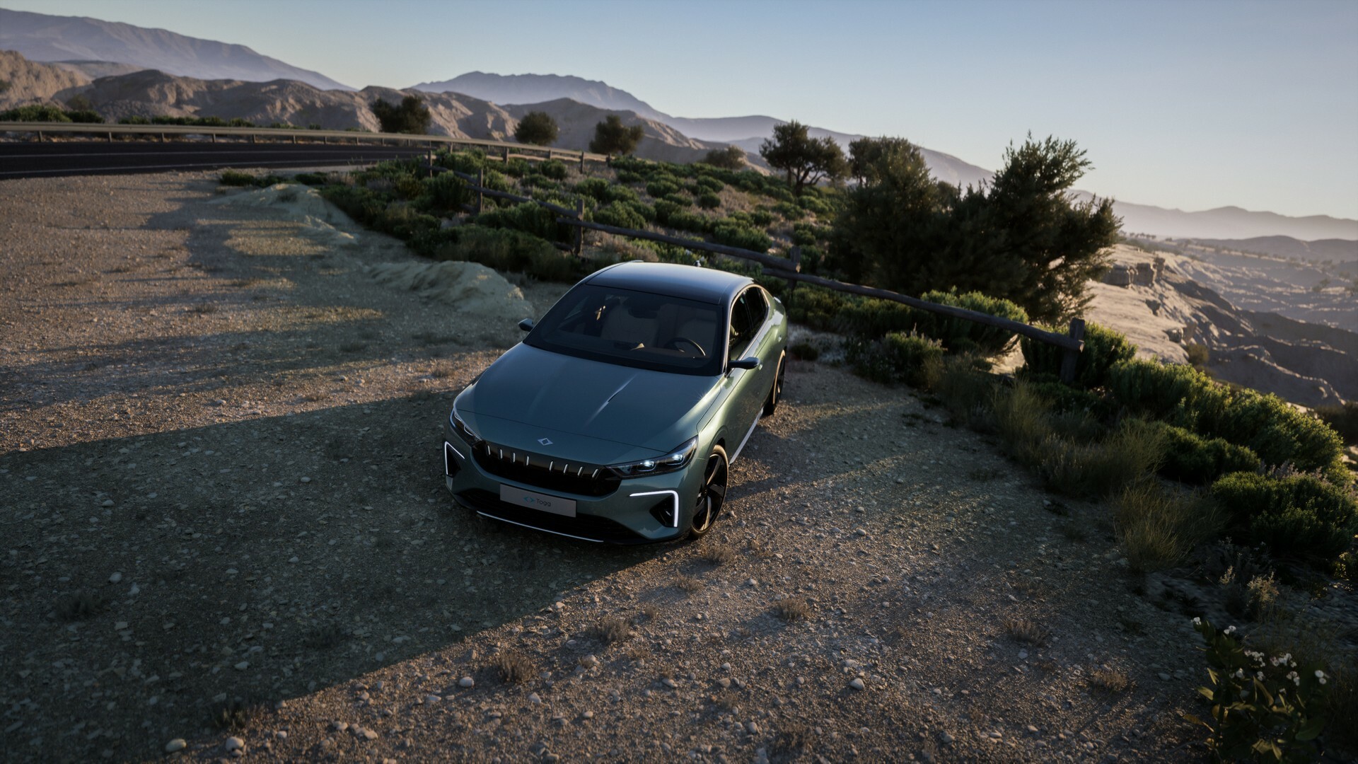 Togg T10F Electric Sedan Unveiled At CES With Up To 429 HP | Carscoops