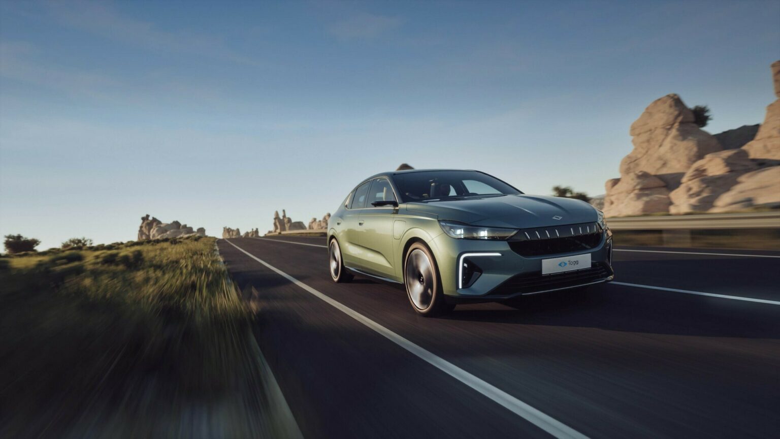 Togg T10F Electric Sedan Unveiled At CES With Up To 429 HP | Carscoops