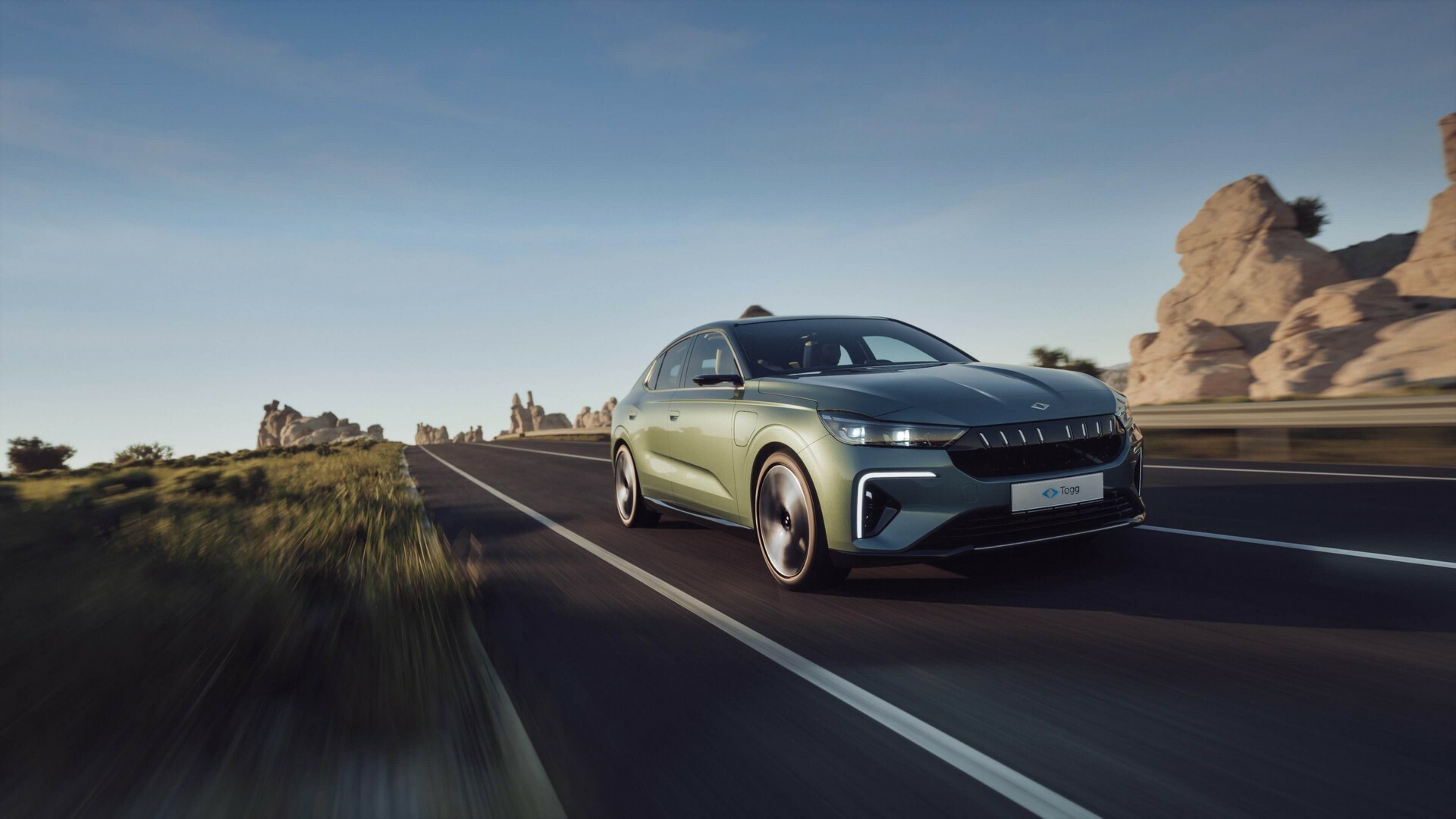 Togg T10F Electric Sedan Unveiled At CES With Up To 429 HP | Carscoops