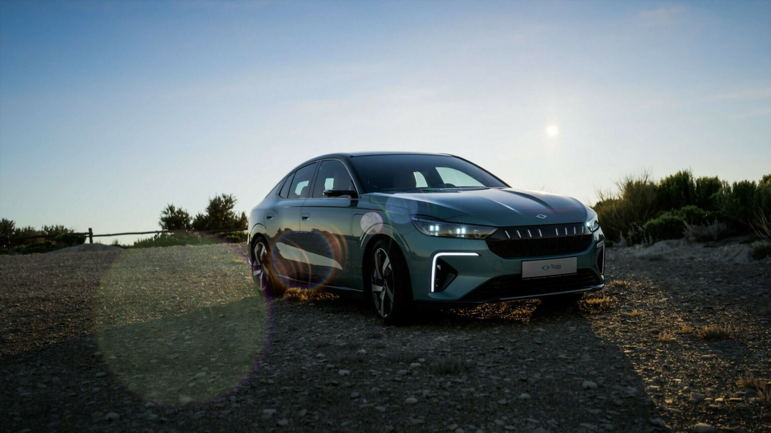 Togg T10F Electric Sedan Unveiled At CES With Up To 429 HP | Carscoops