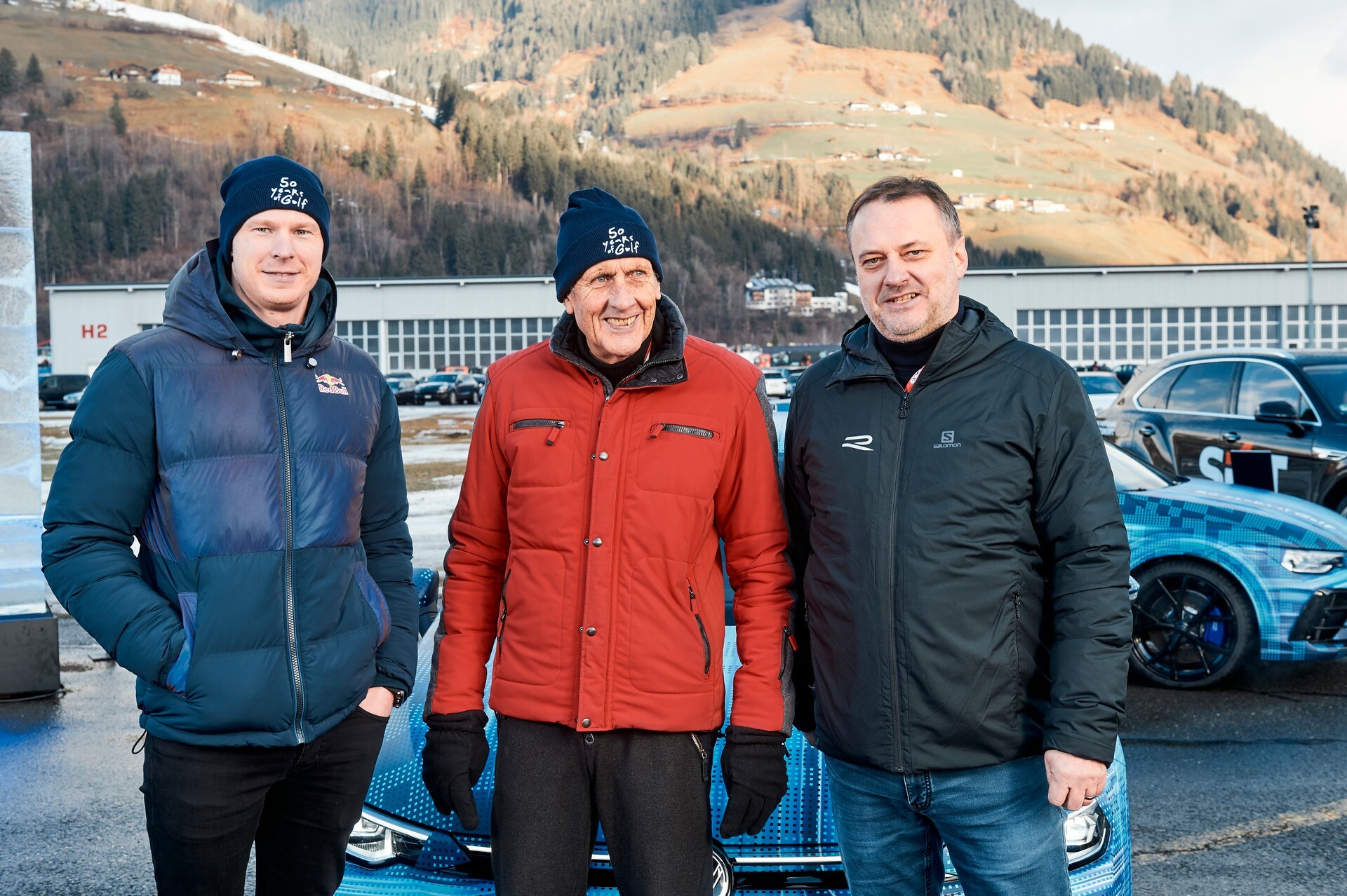 2025 VW Golf R Teased At Austrian Ice Race Before Its Debut | Carscoops