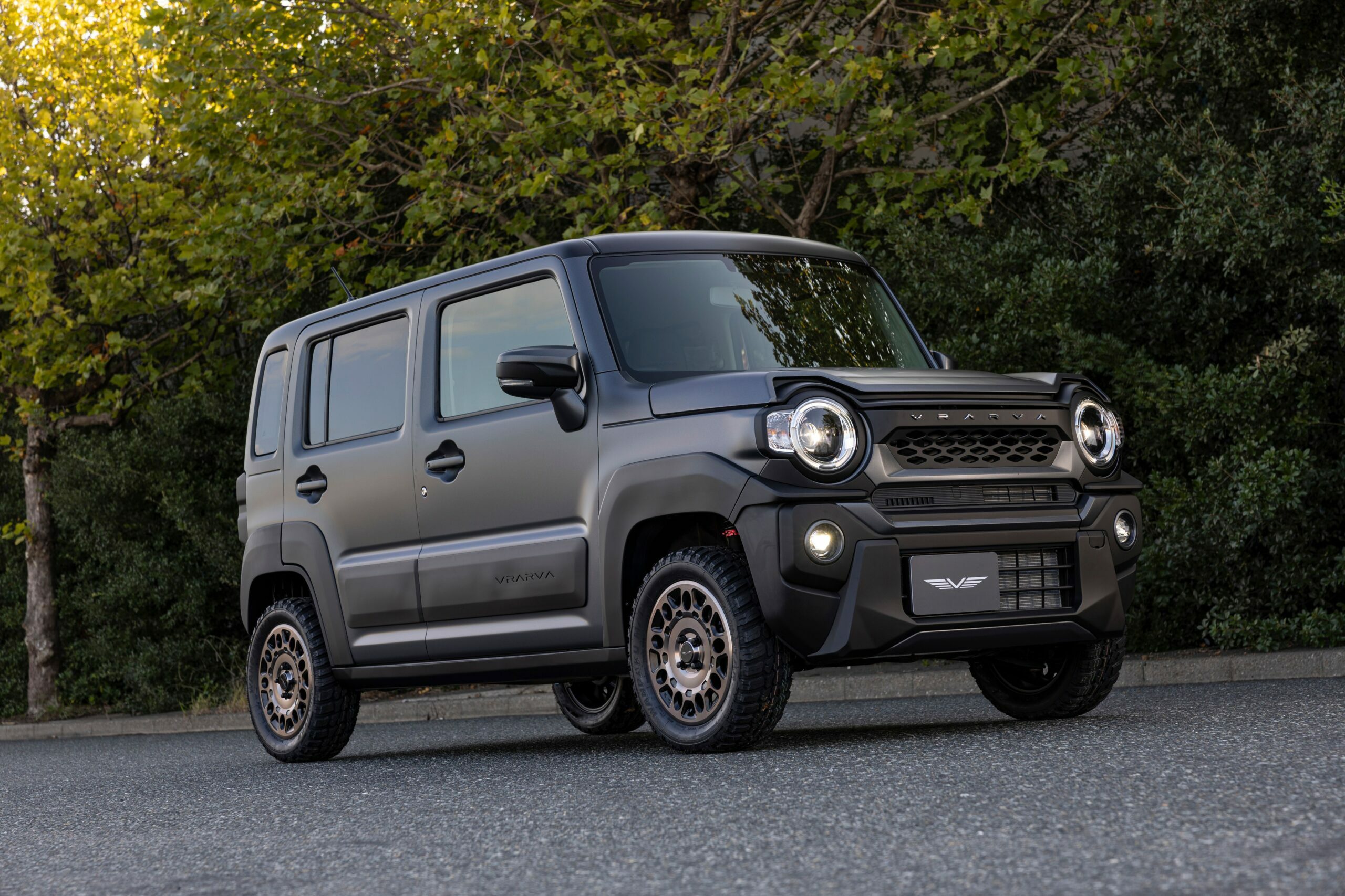 Vrarva IO Is A Suzuki Hustler With A Military-Inspired Bodykit | Carscoops