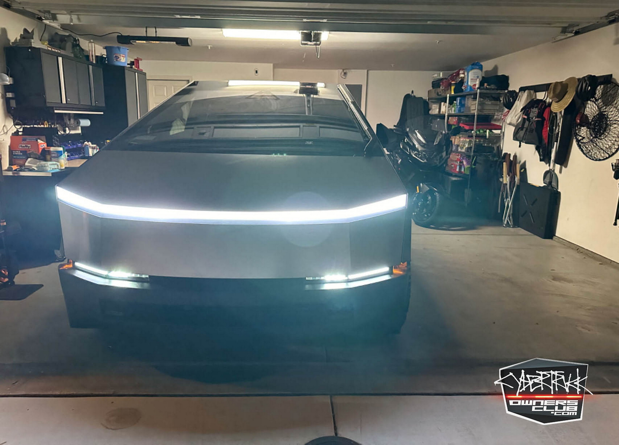 Tesla Cybertruck Owner Finds The Future Arrives With Some Glaring Panel ...