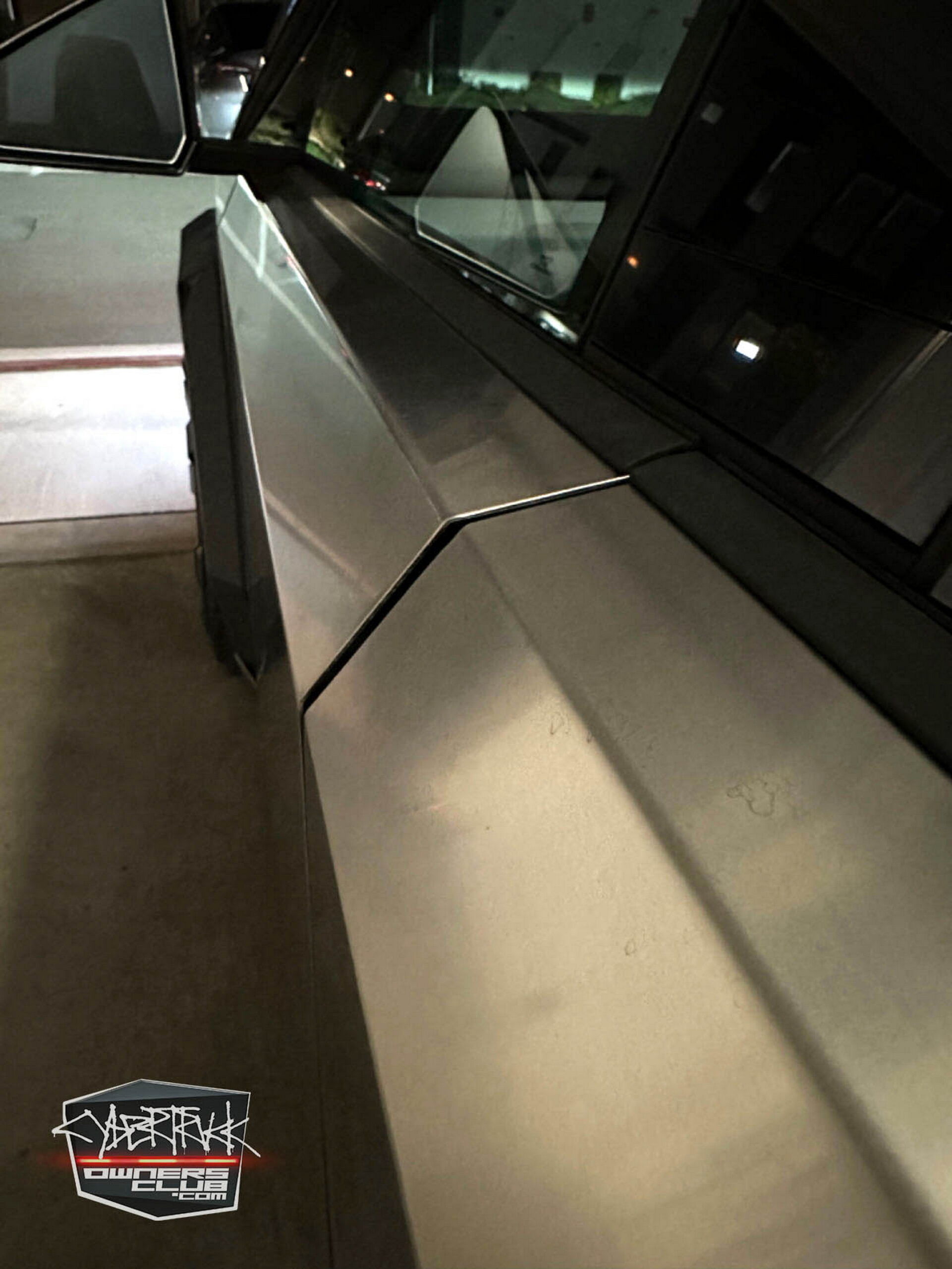 Tesla Cybertruck Owner Finds The Future Arrives With Some Glaring Panel ...