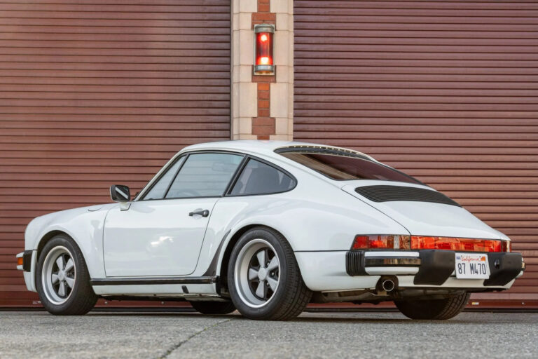 Rare Turbo Fenders And Factory Wing-Delete Make This 911 Look Like A ...