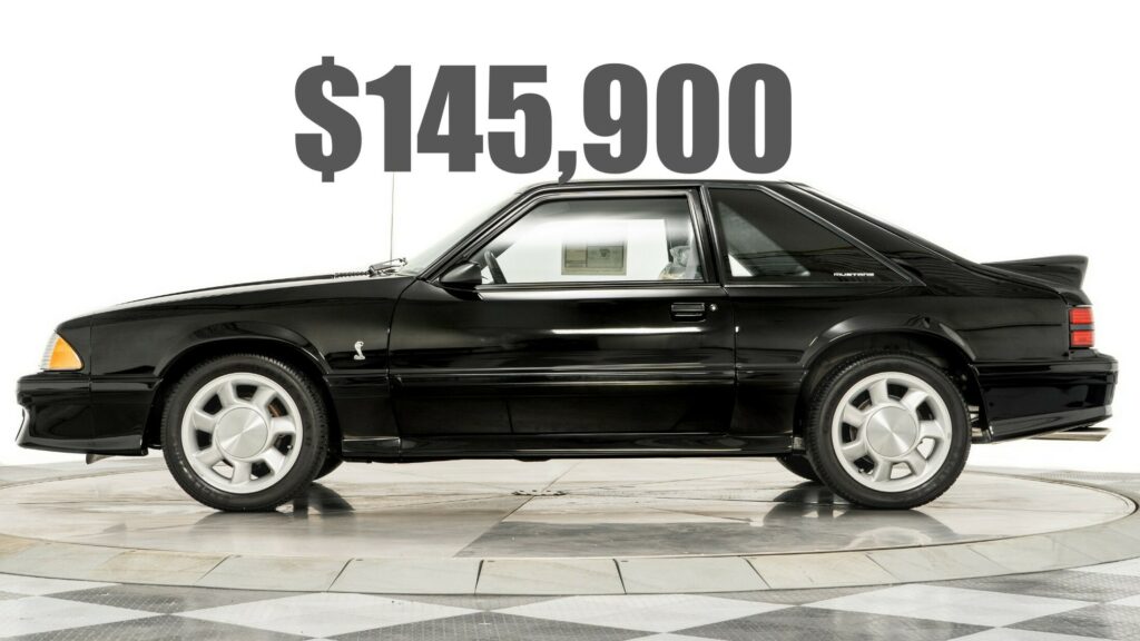 34-Mile Ford Mustang SVT Cobra Will Cost You New Porsche 911 Money ...