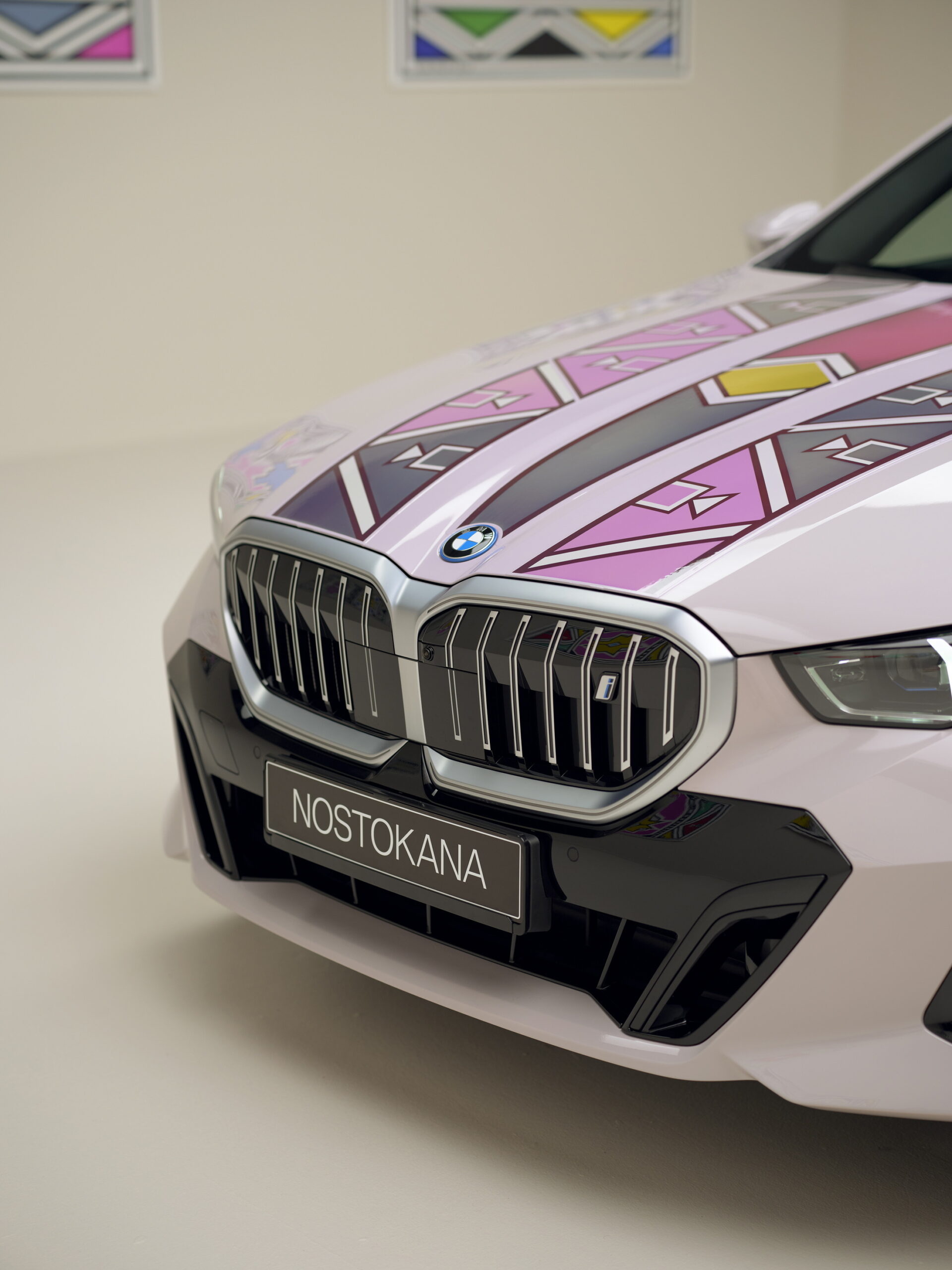 Forget Paint Jobs, This BMW i5 Art Car Changes Colors On Demand | Carscoops