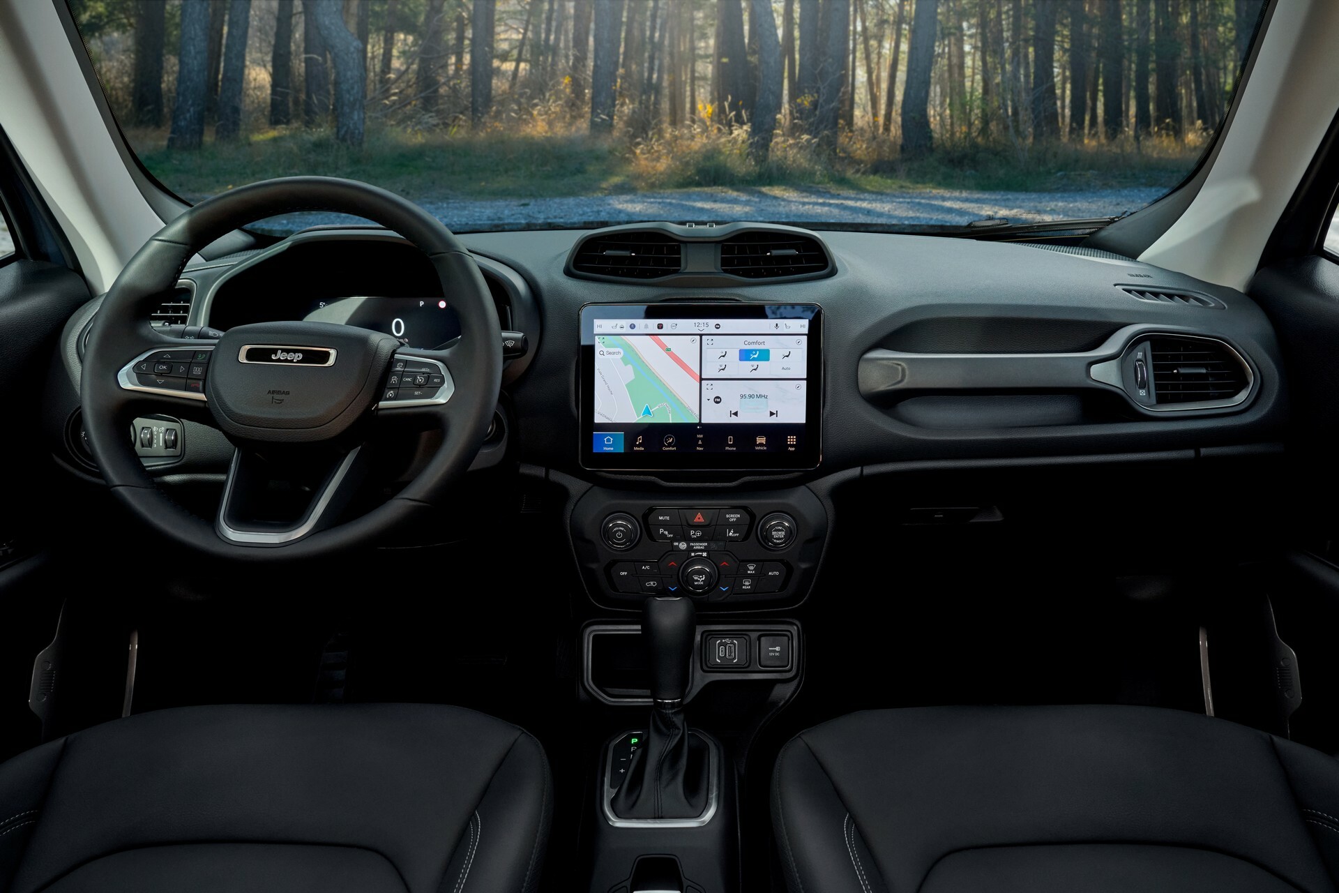 2024 Jeep Renegade Gets Digital Cluster And New Infotainment System In ...