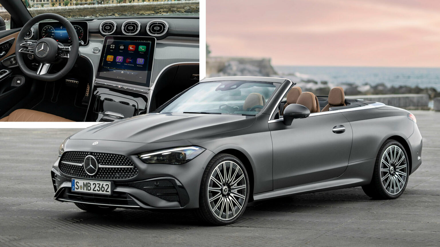 2024 Mercedes CLE Cabriolet Has Four Engines And An Open-Air Attitude ...