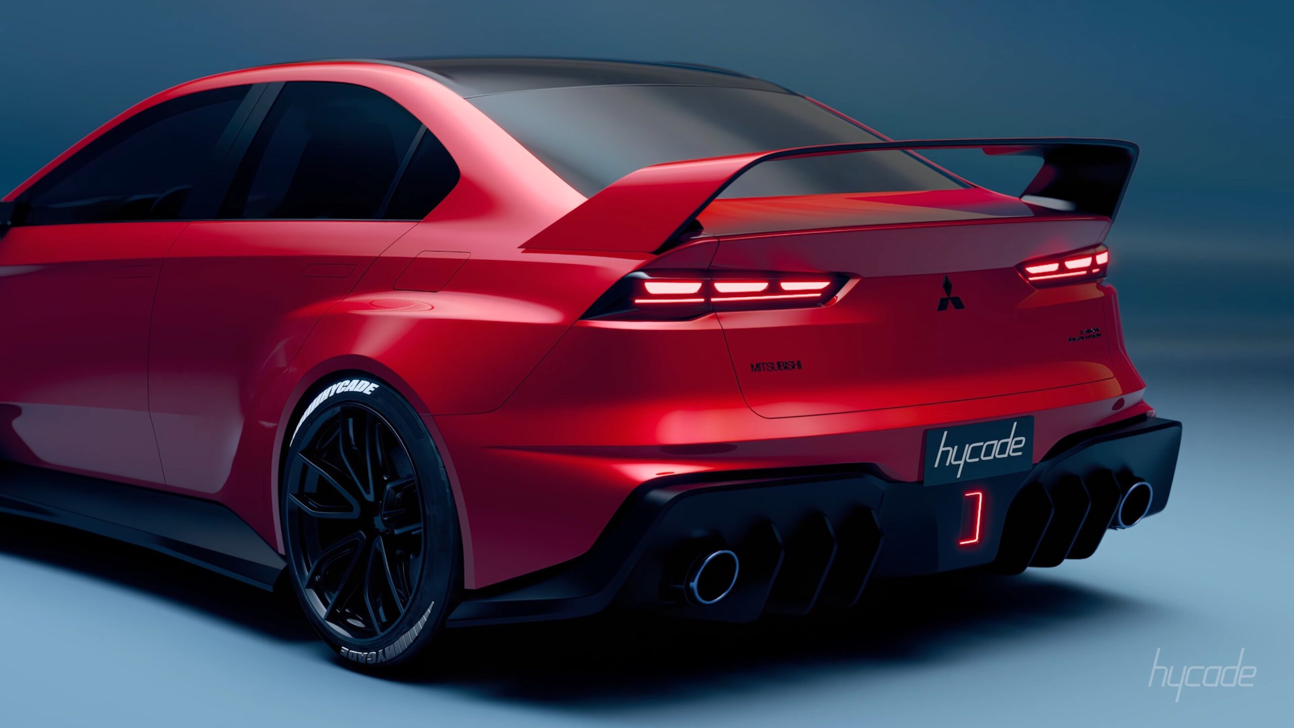 This 11th-Gen Mitsubishi Lancer Evo Render Ticks All The Right Boxes | Carscoops