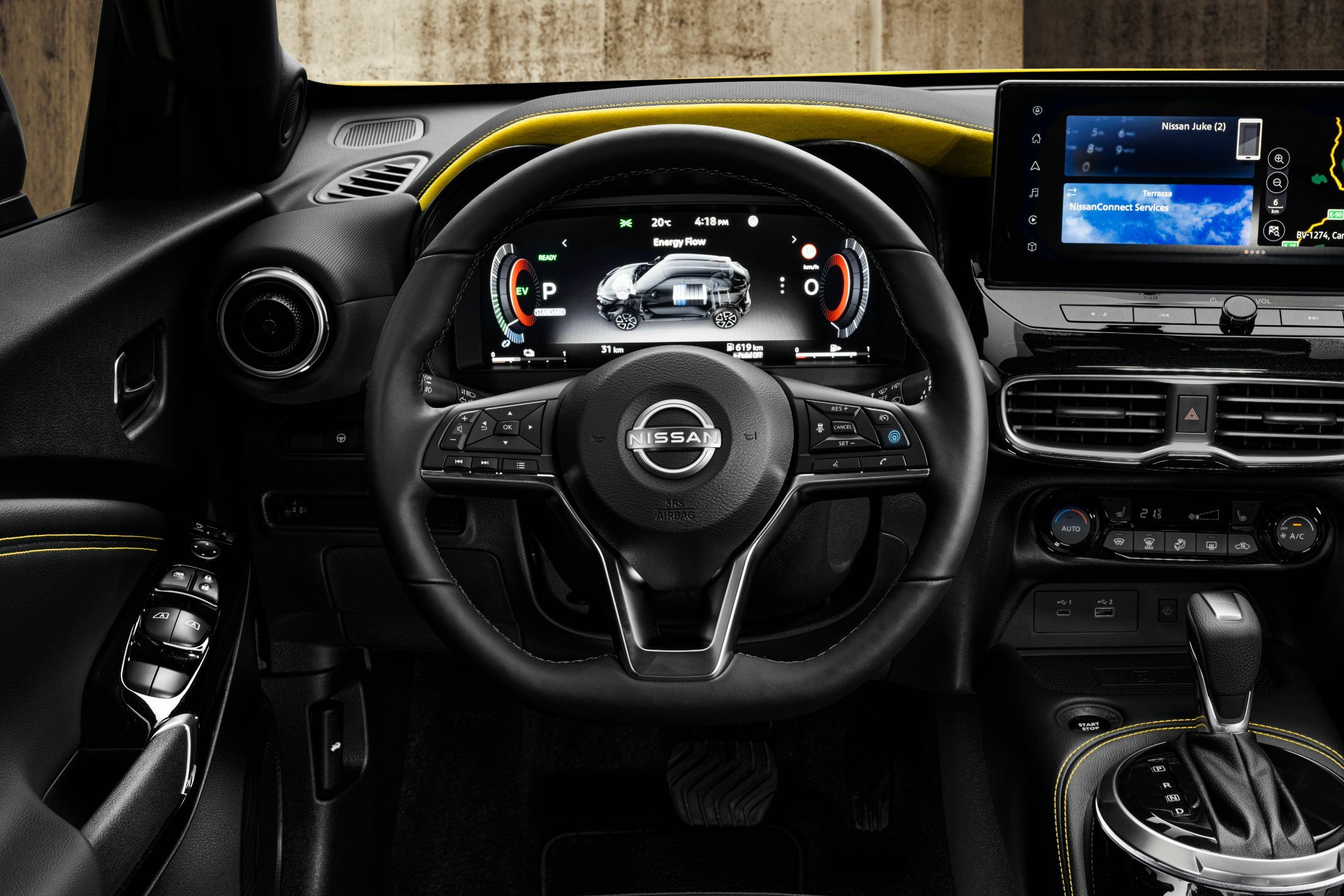 2024 Nissan Juke Buzzes In With Big Screen And A Yellow Glow | Carscoops