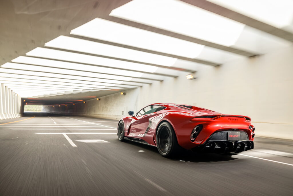 Rezvani Beast Is A $485k Reskinned Corvette C8 With A Pepper Spray ...