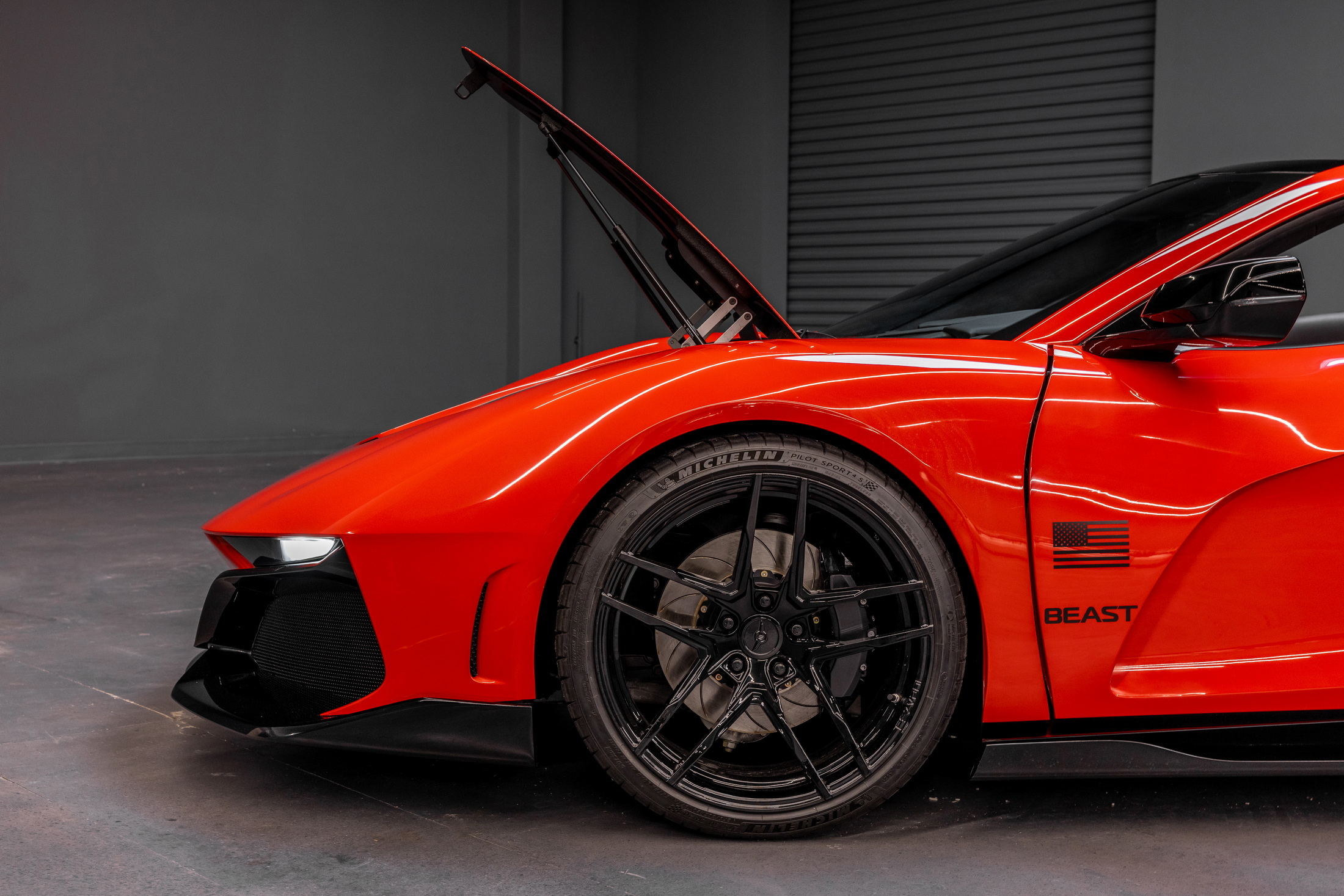 Rezvani Beast Is A $485k Reskinned Corvette C8 With A Pepper Spray ...