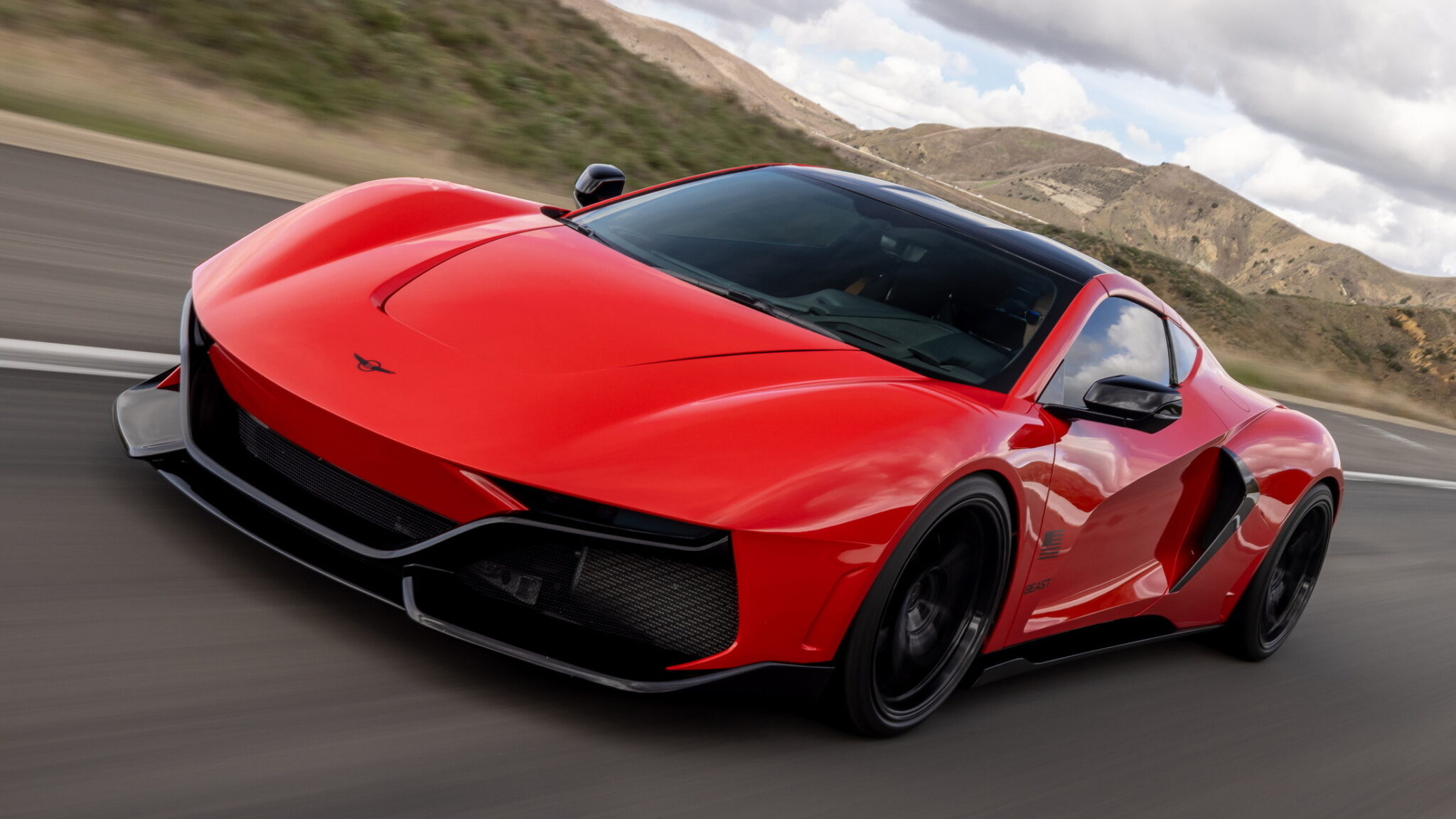 Rezvani Beast Is A $485k Reskinned Corvette C8 With A Pepper Spray ...
