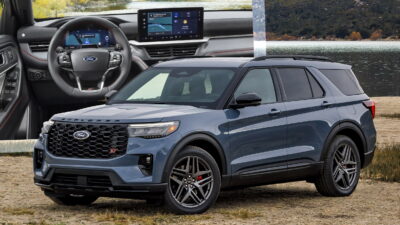 2025 Ford Explorer Debuts With A New Face, Larger Screen, But Drops ...