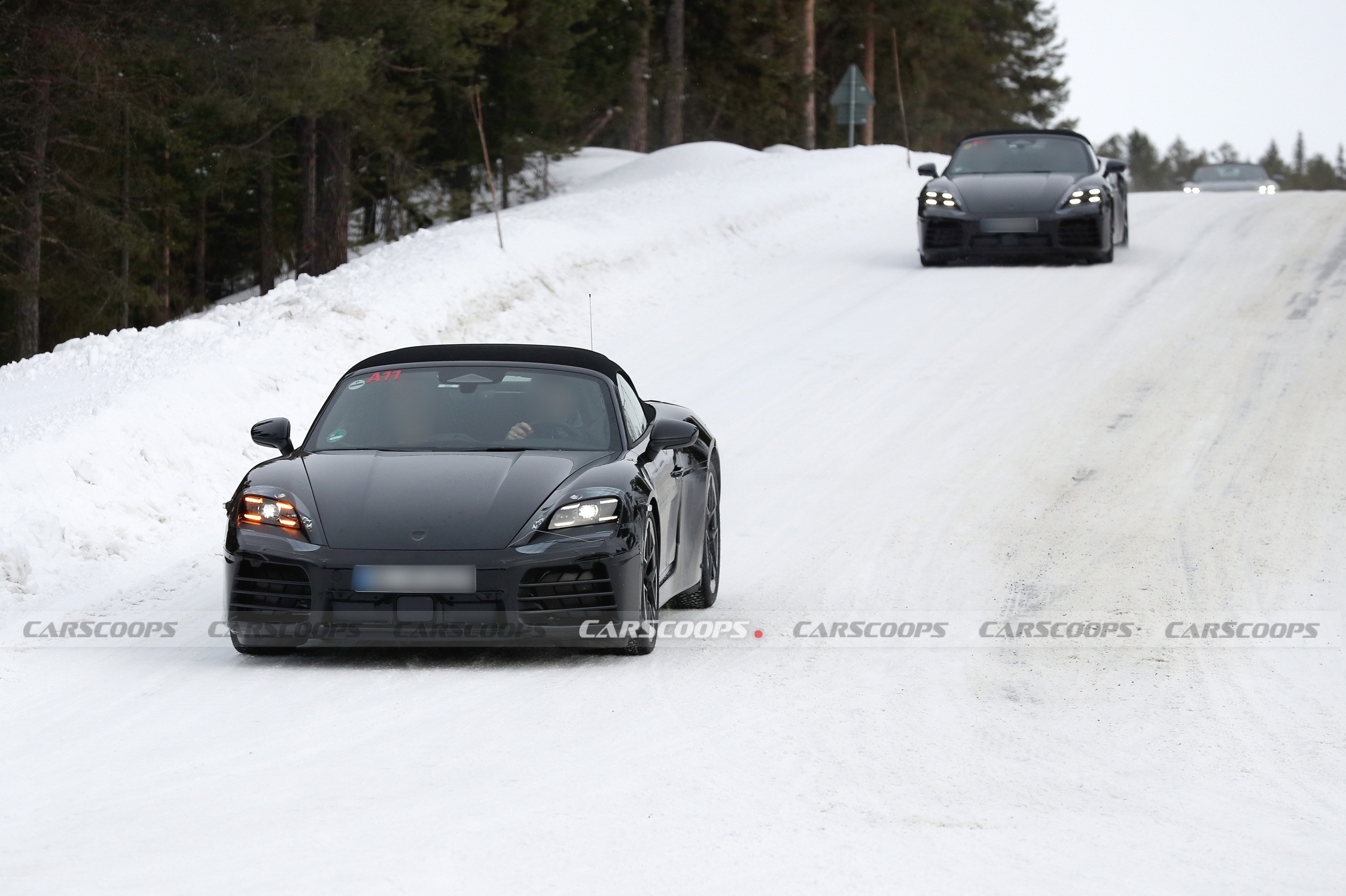 2025 Porsche 718 Boxster EV Shows More Details As It Nears Production ...