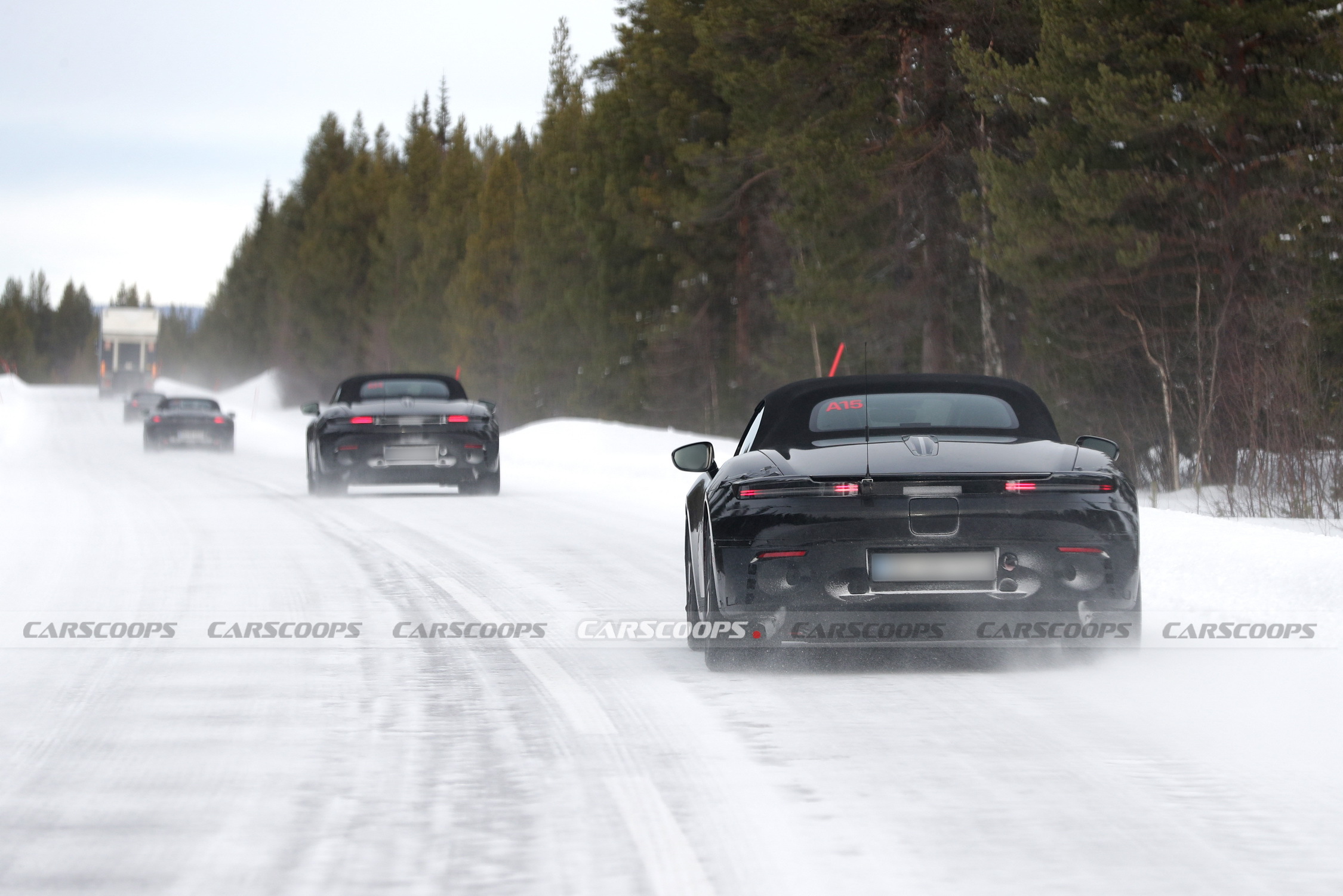 2025 Porsche 718 Boxster EV Shows More Details As It Nears Production ...