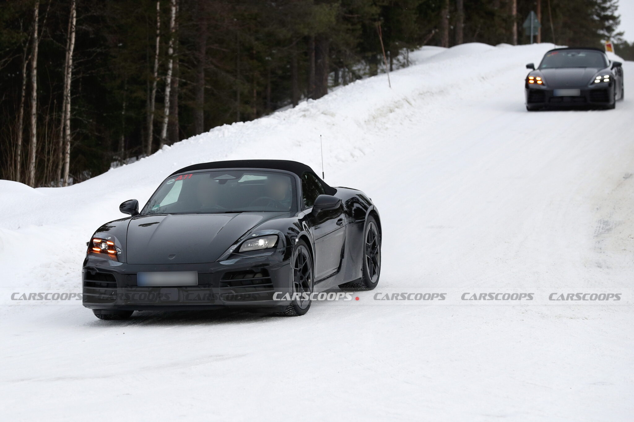 2025 Porsche 718 Boxster EV Shows More Details As It Nears Production ...