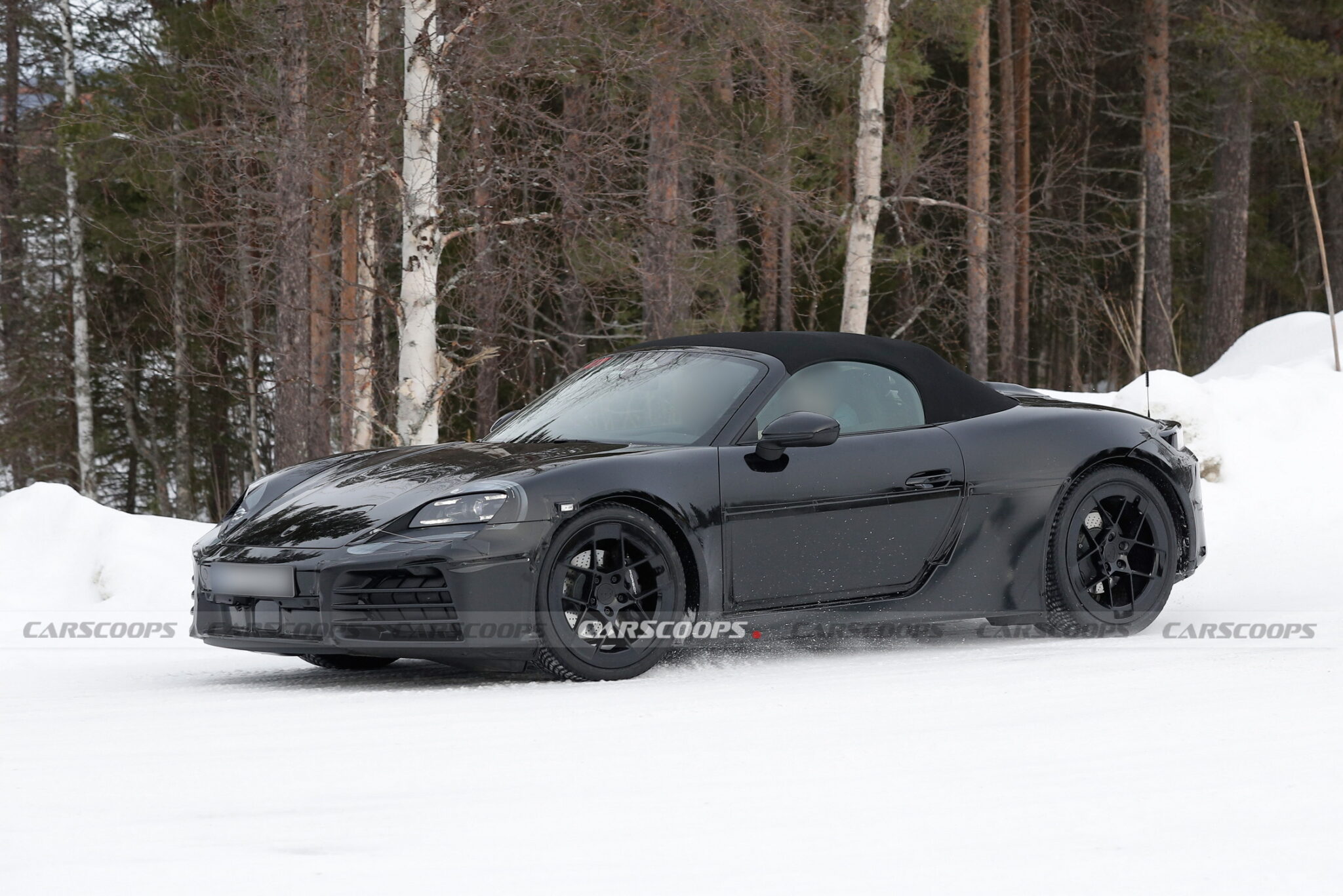 2025 Porsche 718 Boxster EV Shows More Details As It Nears Production ...