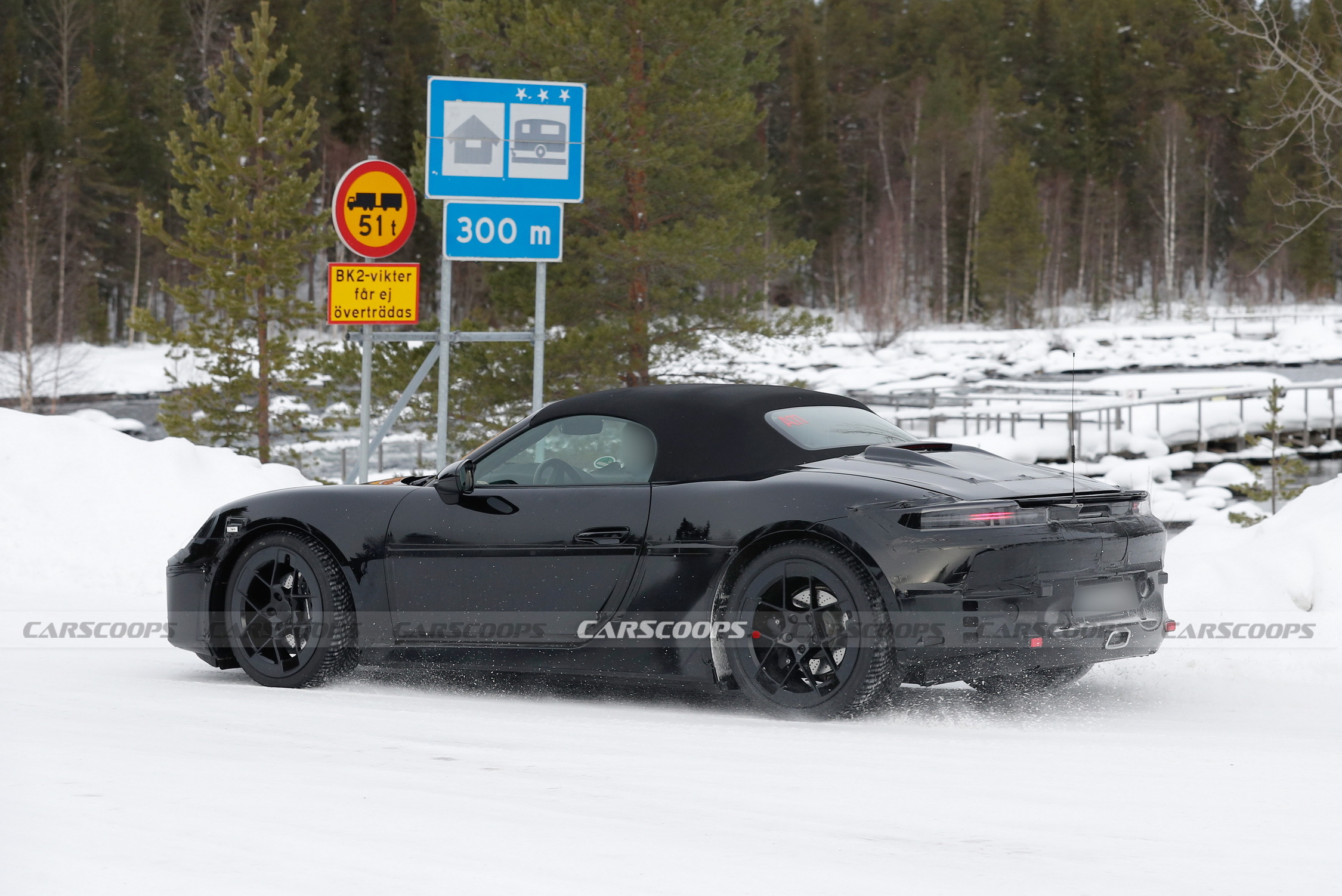 2025 Porsche 718 Boxster EV Shows More Details As It Nears Production ...