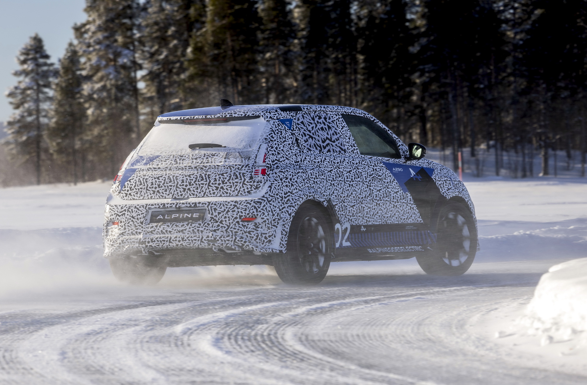 New Alpine A290 Electric Hot Hatch Debuts June 13 | Carscoops