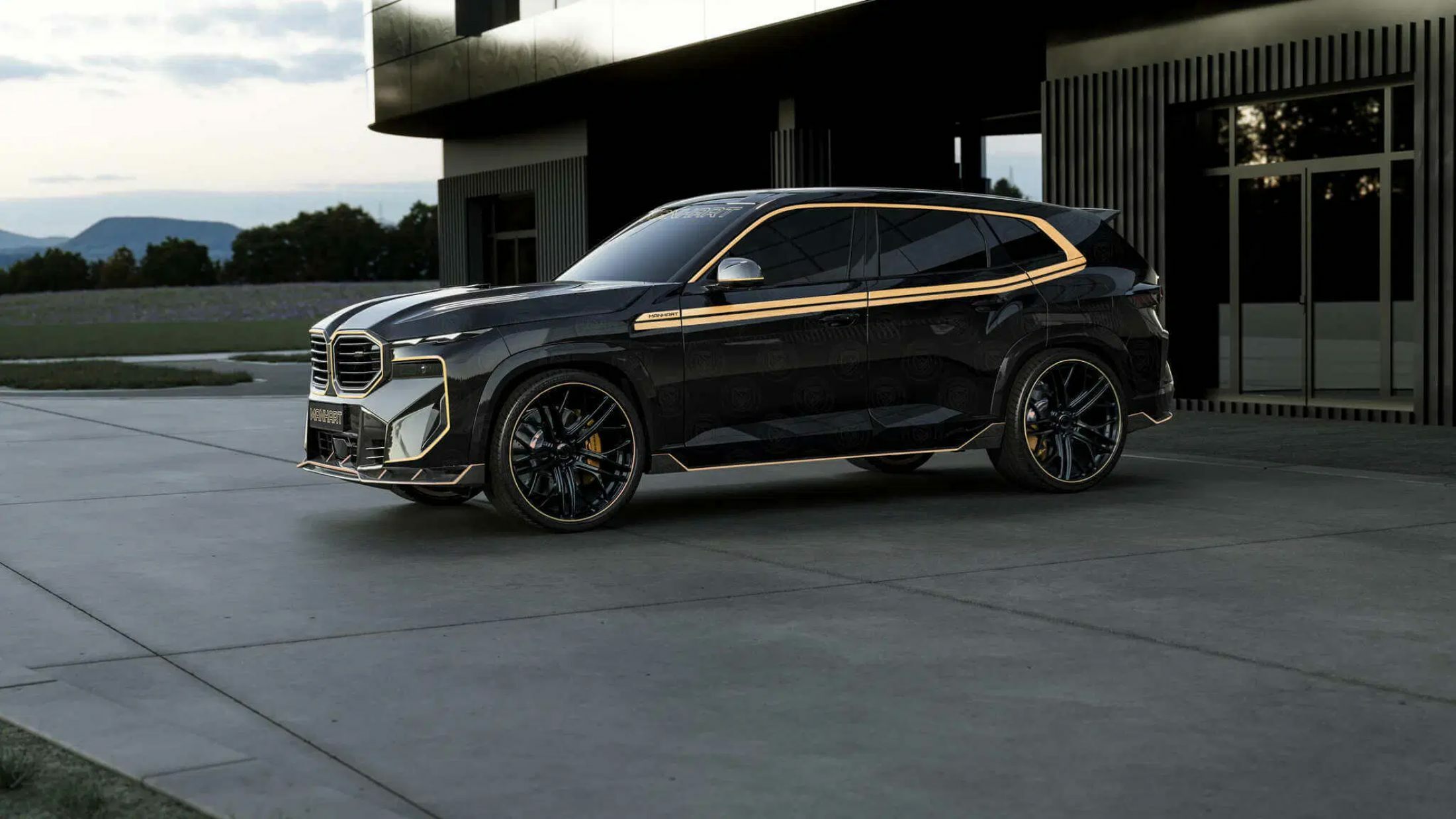 Manhart Joins BMW XM Tuning Wars With ‘Thor’ Bodykit | Carscoops