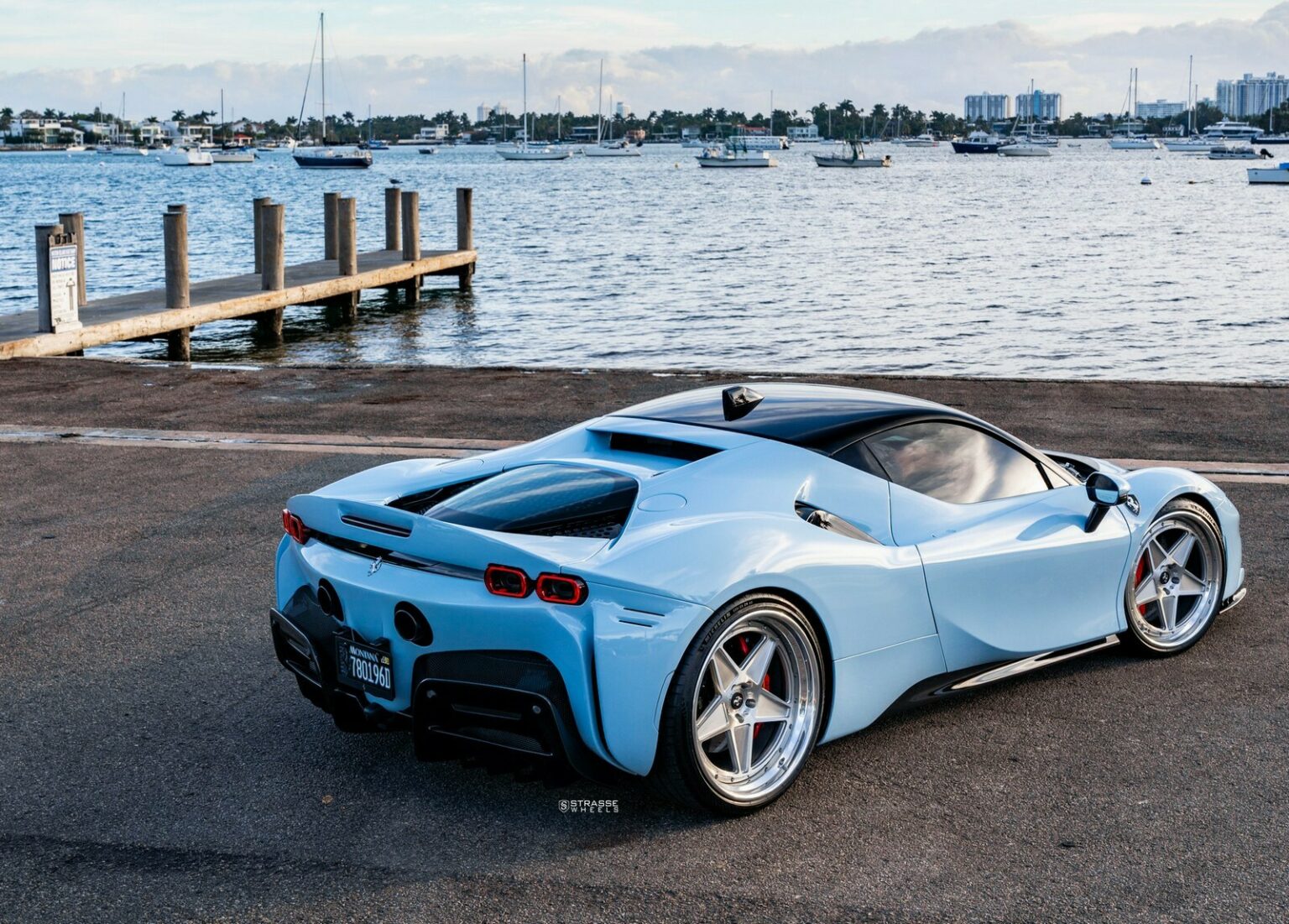 Red Is So Cliche On Ferraris; How About This Gulf Blue SF90 Stradale ...