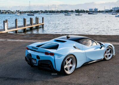 Red Is So Cliche On Ferraris; How About This Gulf Blue SF90 Stradale ...