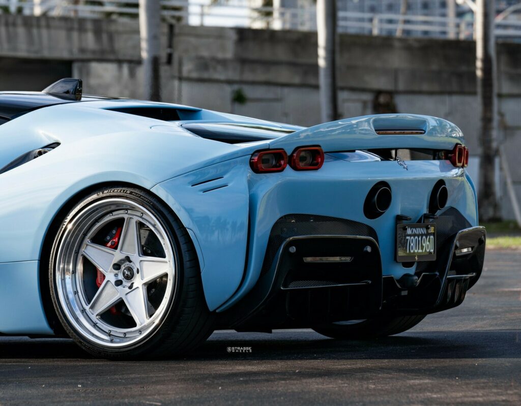 Red Is So Cliche On Ferraris; How About This Gulf Blue SF90 Stradale ...