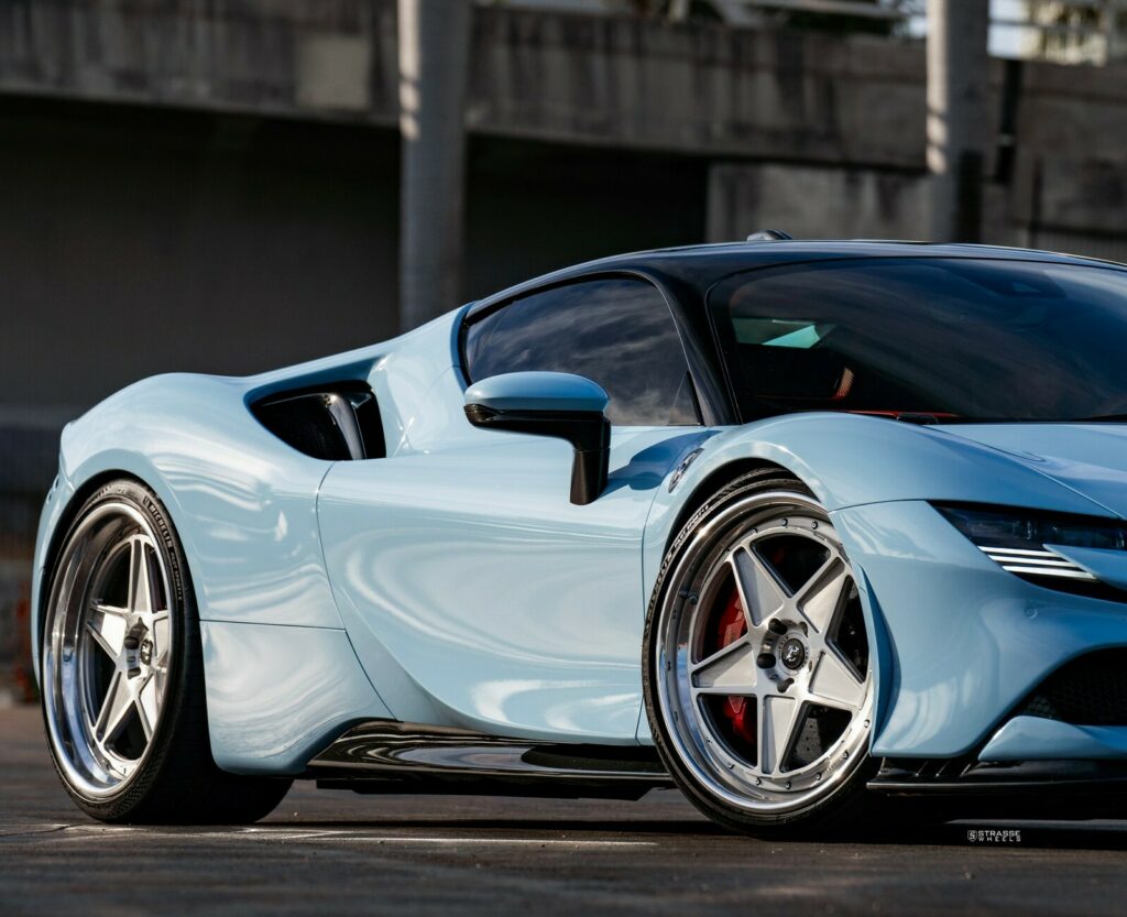 Red Is So Cliche On Ferraris; How About This Gulf Blue SF90 Stradale ...