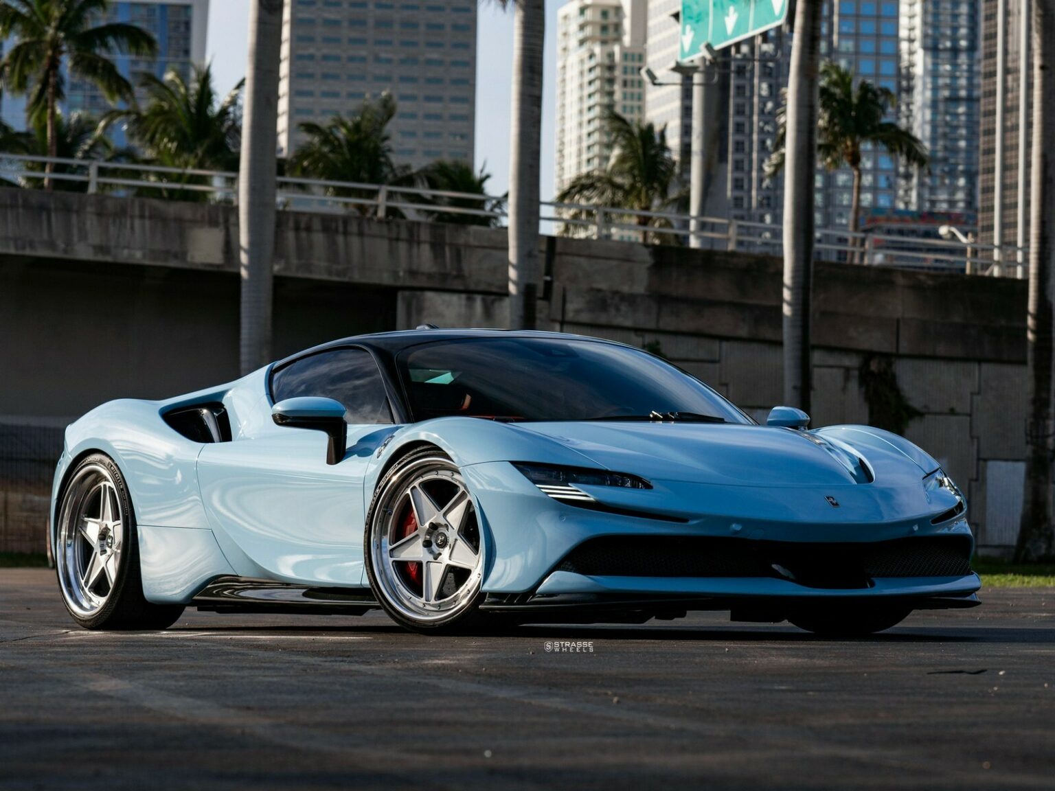 Red Is So Cliche On Ferraris; How About This Gulf Blue SF90 Stradale ...