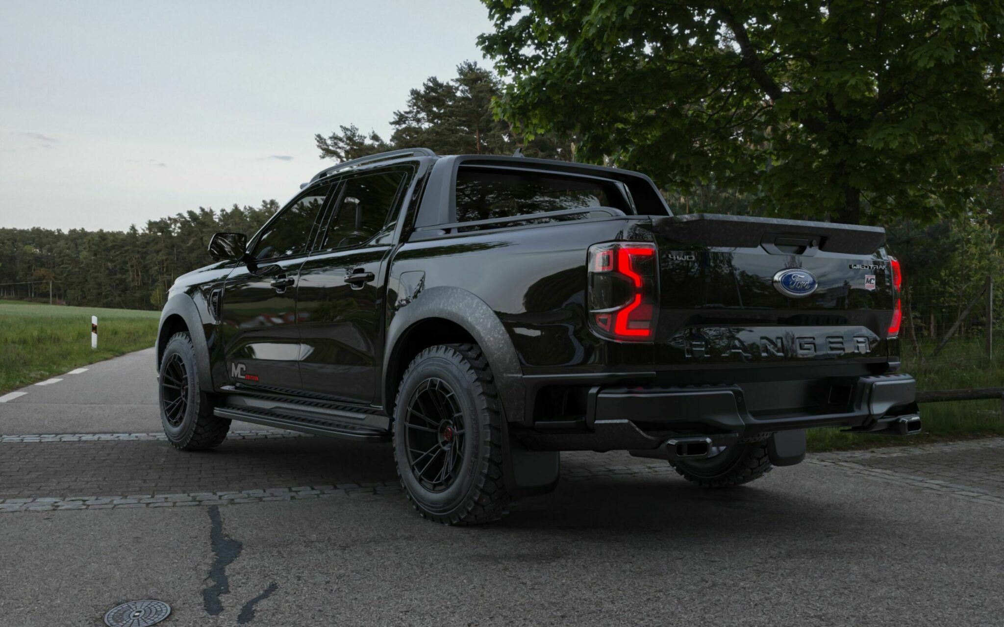 Ford Ranger Gains Wild Carbon Fiber Bodykit And 20-Inch Wheels | Carscoops