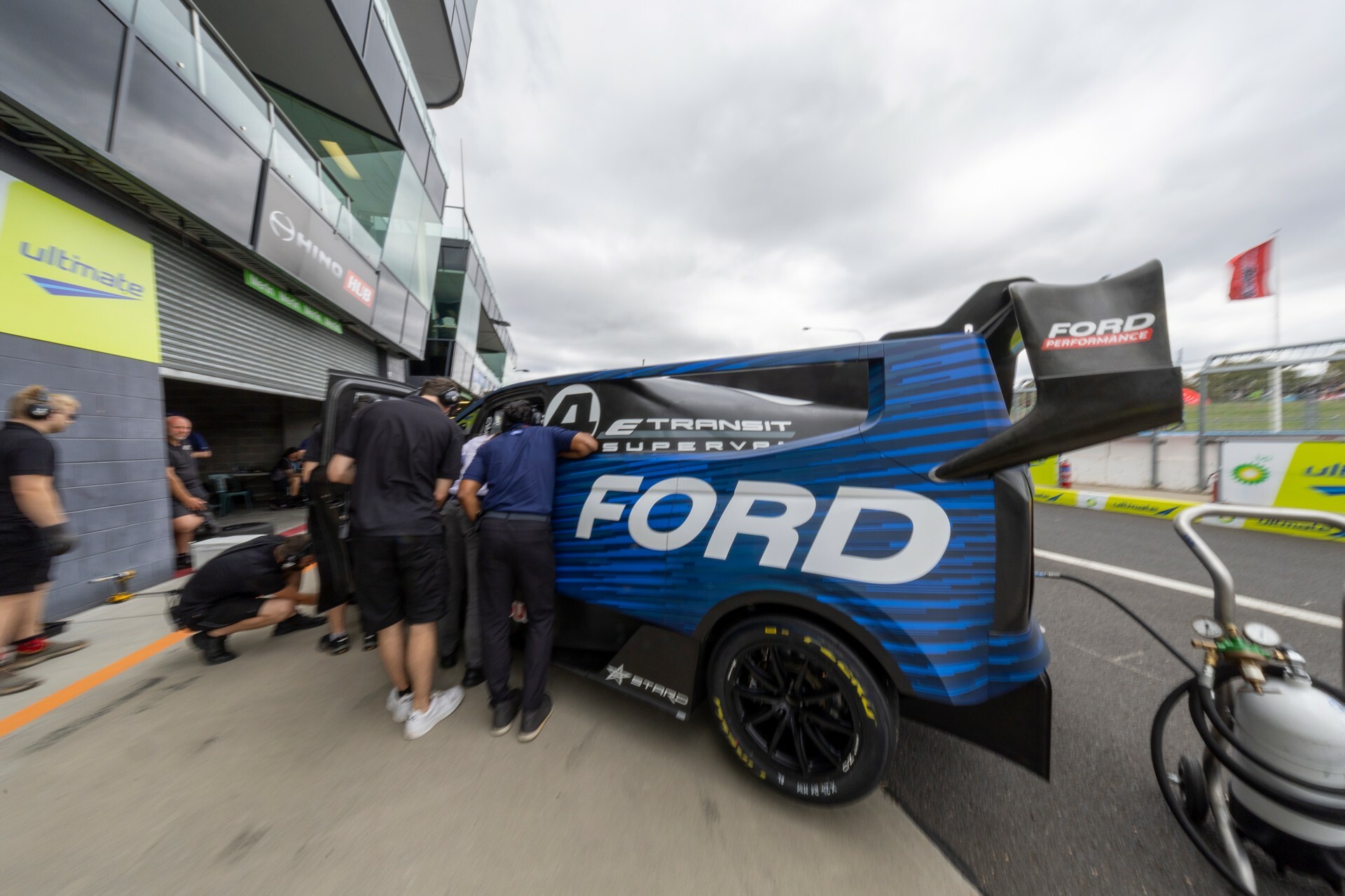 Ford’s Wild Van Just Proved It Can Outrun The Fastest Corvette At The ...