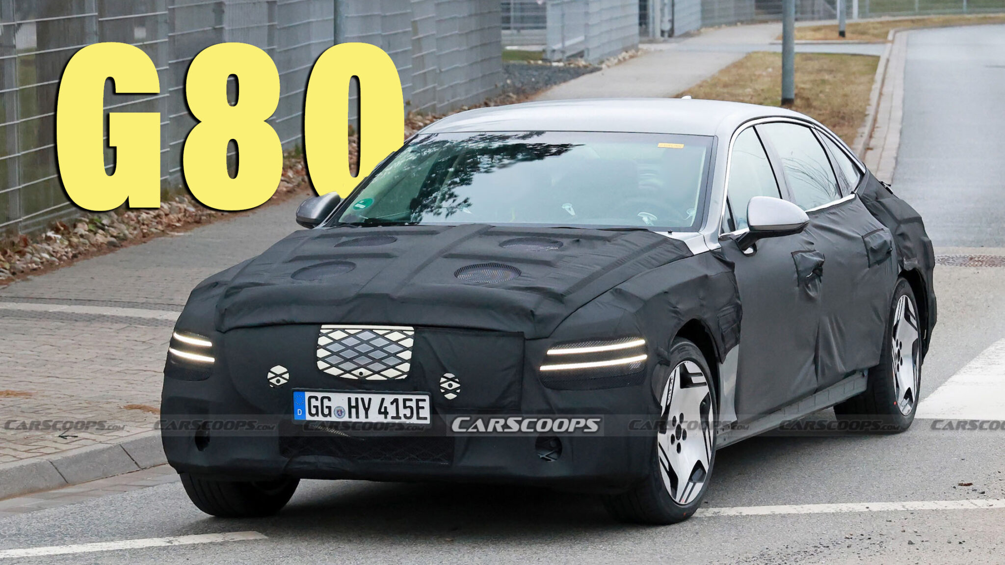 Facelifted Genesis G80 Electrified Shares 2025 ICE Car’s Glitzy Update ...