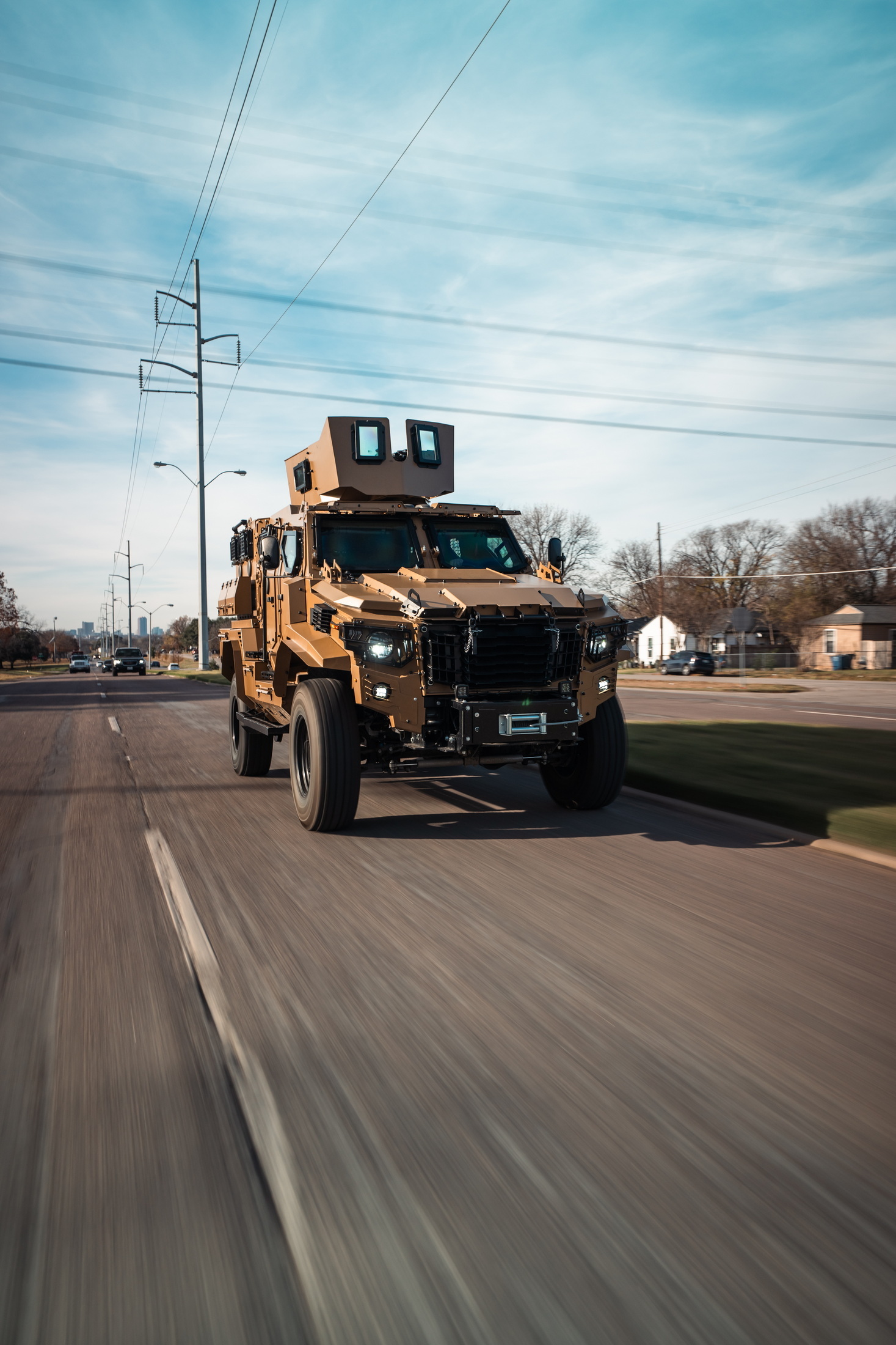 The Monstrous Atlas APC Is A $400k Ford-Based Military Truck For ...