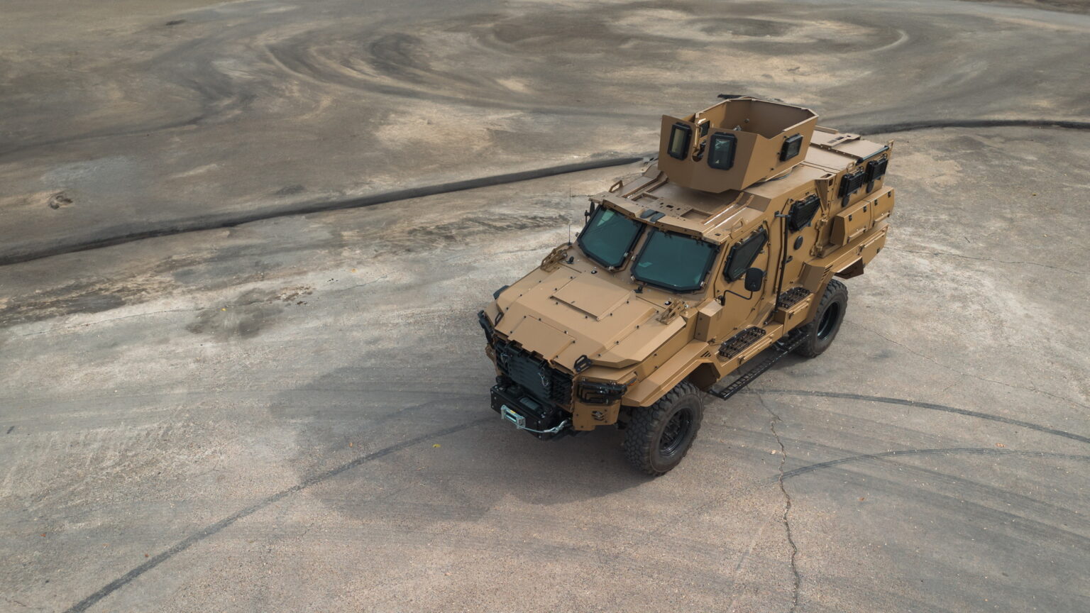 The Monstrous Atlas APC Is A $400k Ford-Based Military Truck For ...