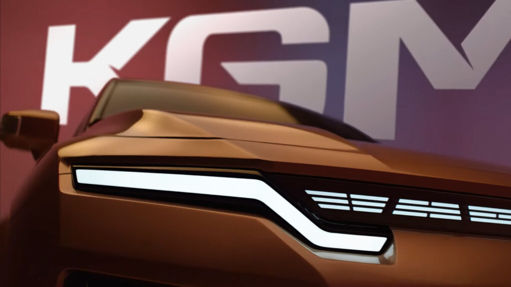 KG Mobility Teases New SUV, Hints At Torres Coupe | Carscoops
