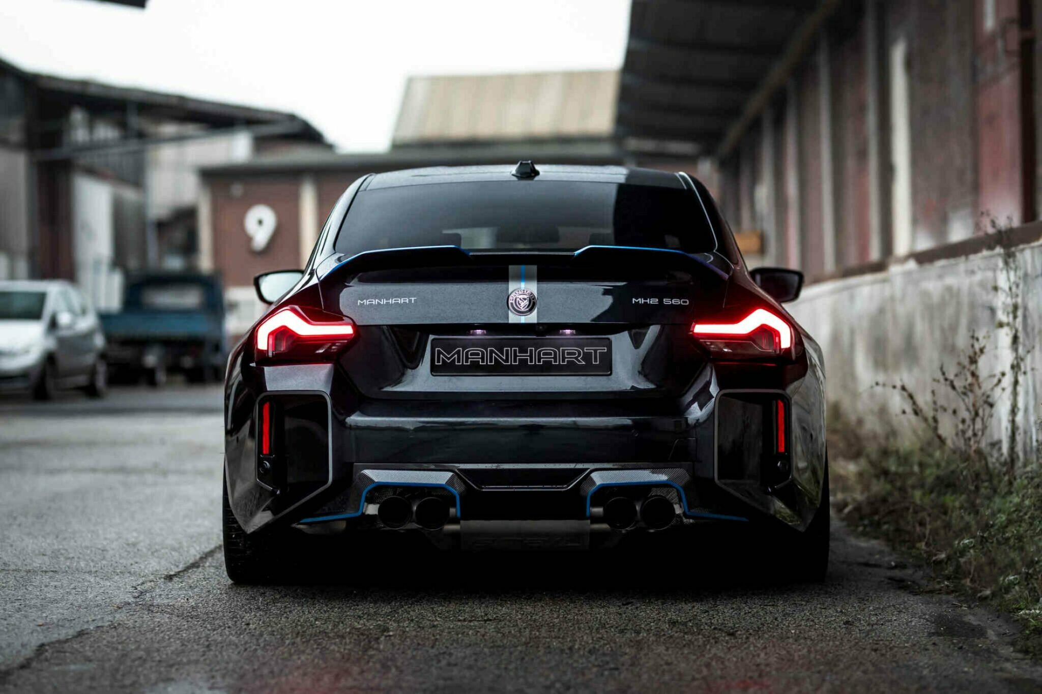 Manhart’s 552-HP BMW M2 Looks Sinister With Carbon Bits And 21-Inch ...