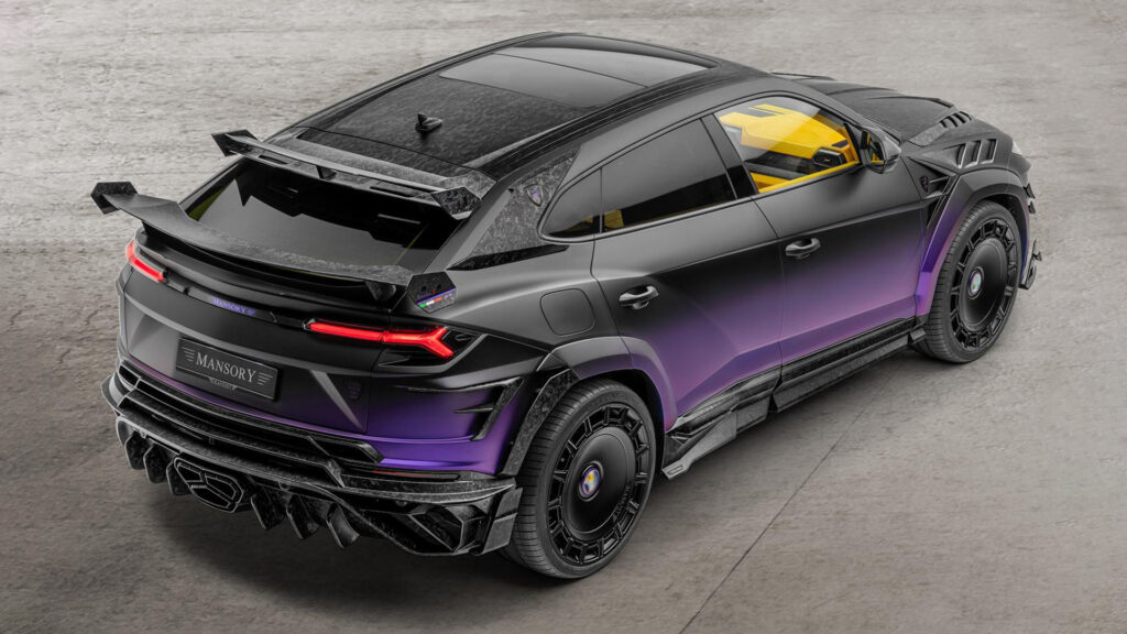 Mansory’s Craziest Lamborghini Urus Looks Like An LA Lakers Special ...