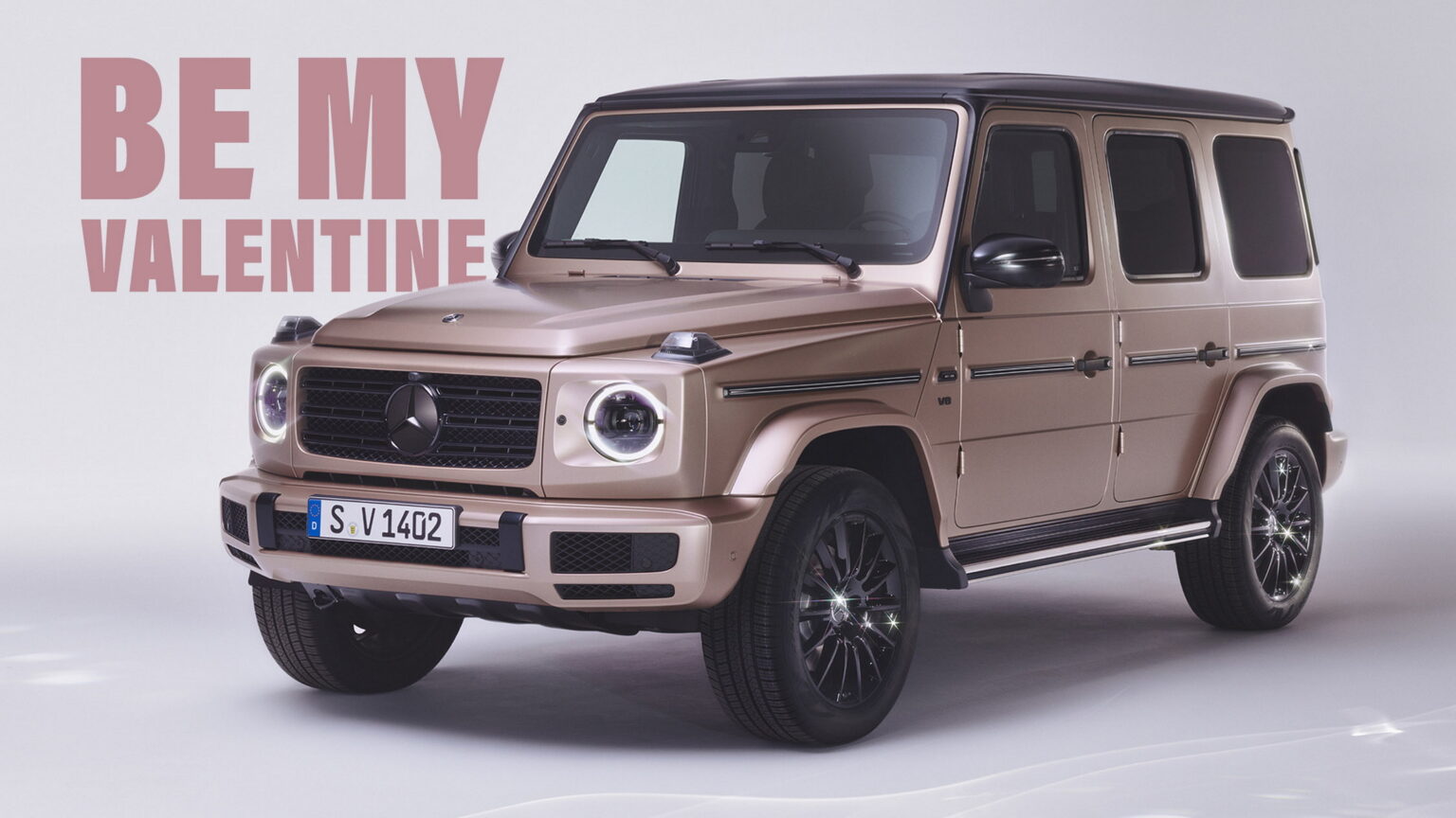 Mercedes Puts A Price On Valentine’s Love With Diamond-Clad G-Class ...