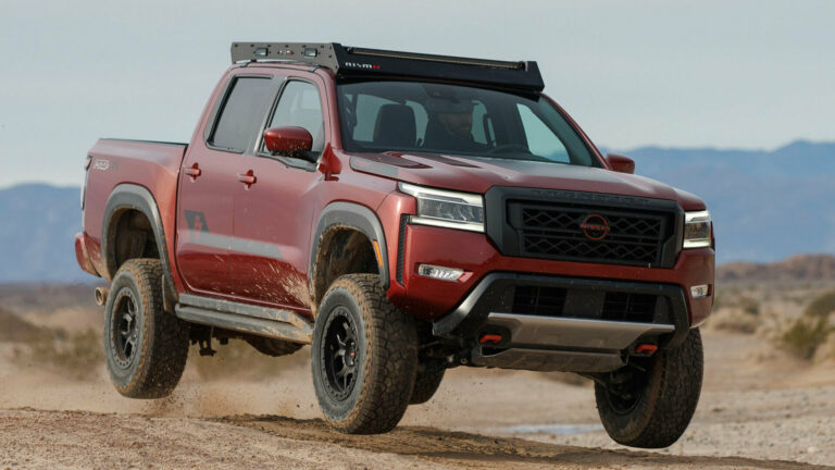 Nissan Frontier Forsberg Edition Debuts As A Lifted Truck With NISMO ...