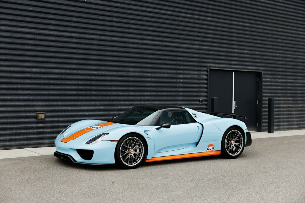 This Porsche 918 Is One Of Just 2 With A Gulf Oil Livery | Carscoops