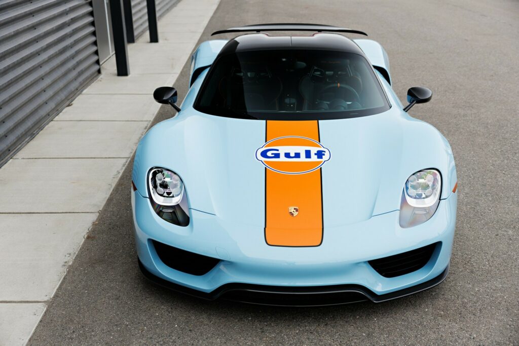 This Porsche 918 Is One Of Just 2 With A Gulf Oil Livery | Carscoops