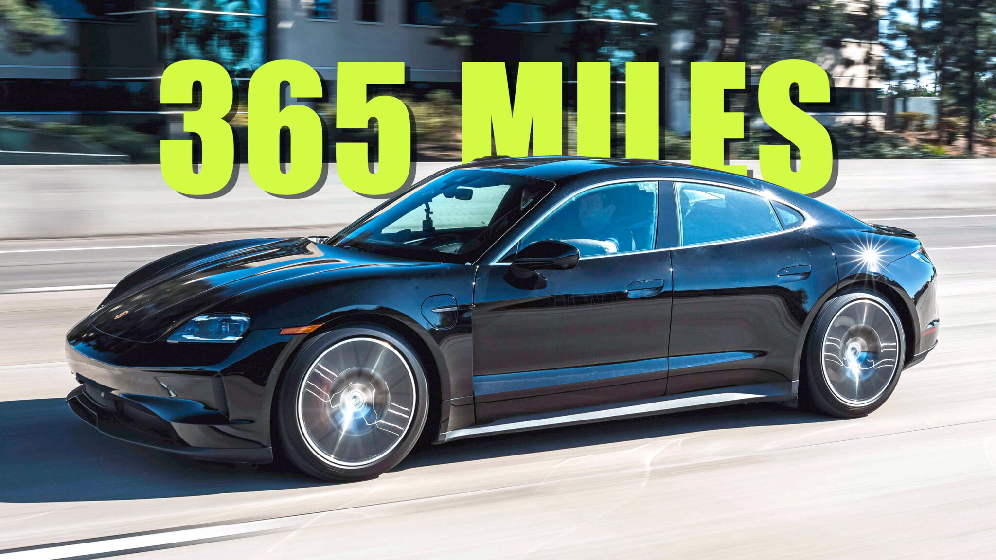 New Porsche Taycan Cruises To 365 Mile-Range, 100 More Than Current ...