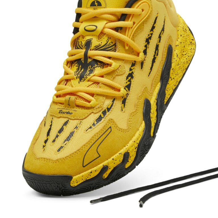Puma x Porsche Celebrate 911 Turbo With Yellow Basketball Apparel Line ...