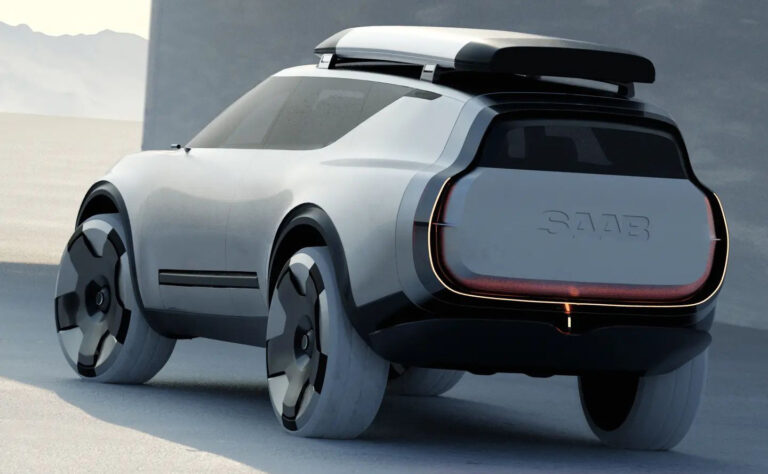 Designer Imagines A Saab Electric SUV For The Future | Carscoops
