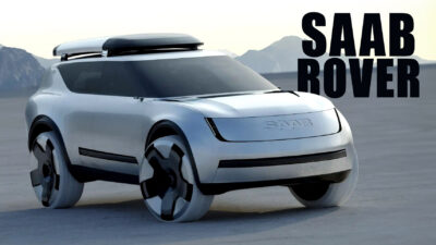Designer Imagines A Saab Electric SUV For The Future | Carscoops