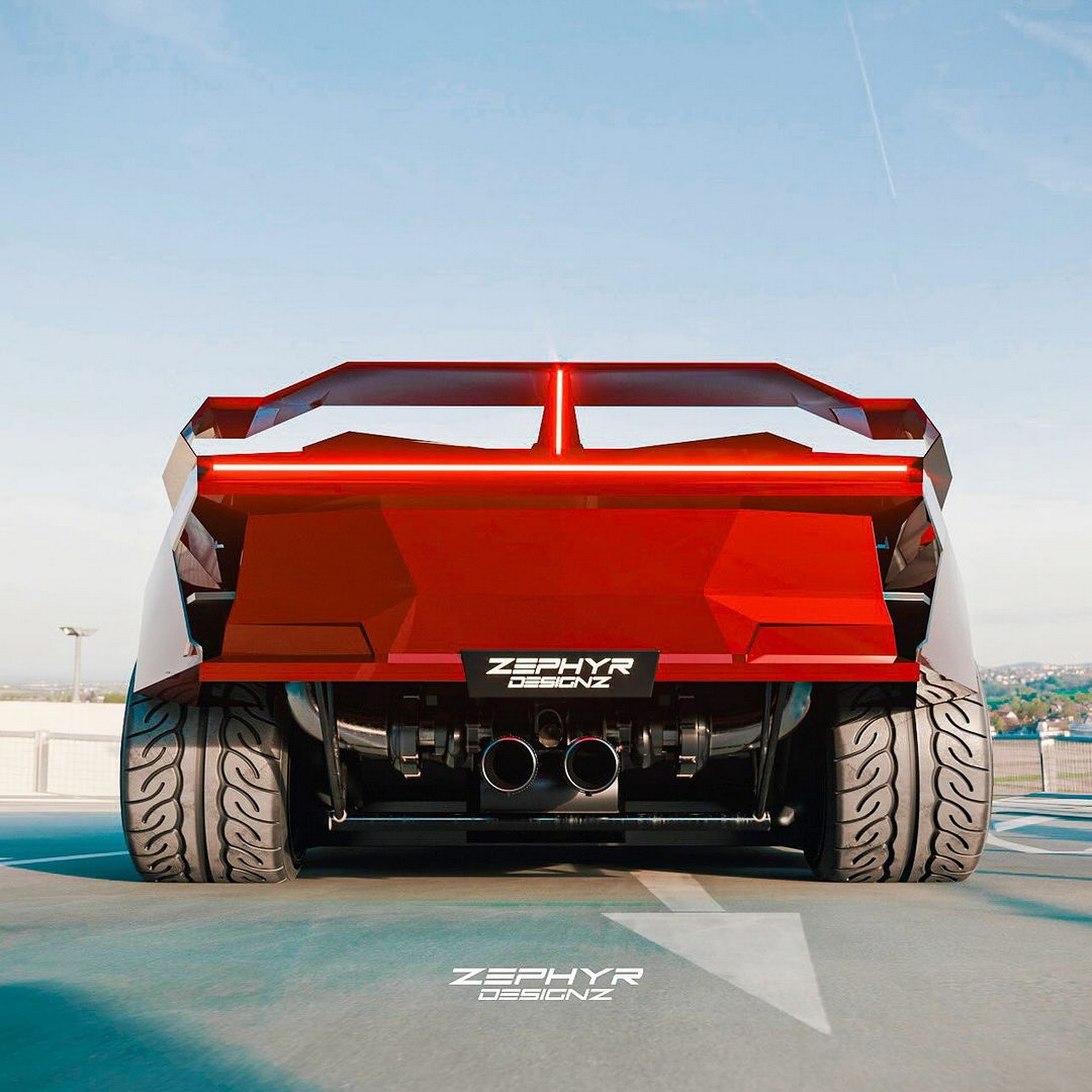 Can You Imagine A Tesla Cybertruck With A Porsche Engine Swap? This Guy ...