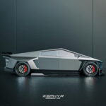 Can You Imagine A Tesla Cybertruck With A Porsche Engine Swap? This Guy ...