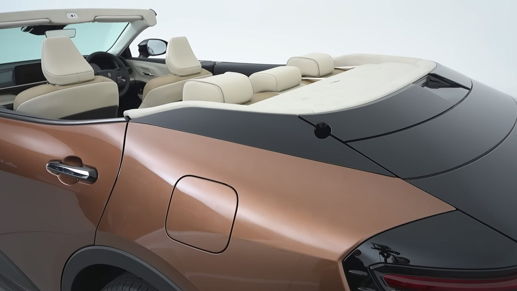 Toyota Debuts Surprise Crown Crossover Four-Door Convertible One-Off ...
